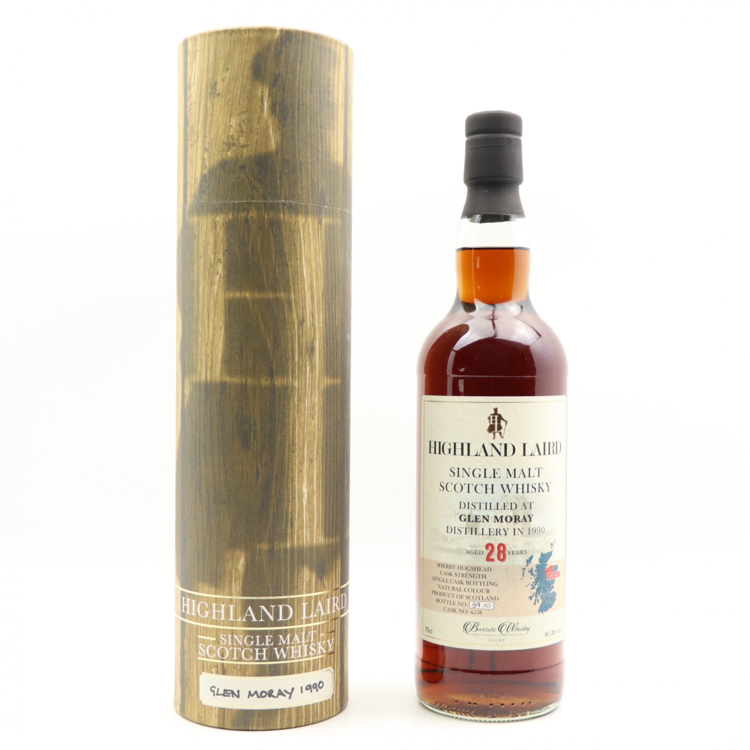 Glen Moray 1990 28 Year Old Highland Laird | The 135th Auction | Scotch ...