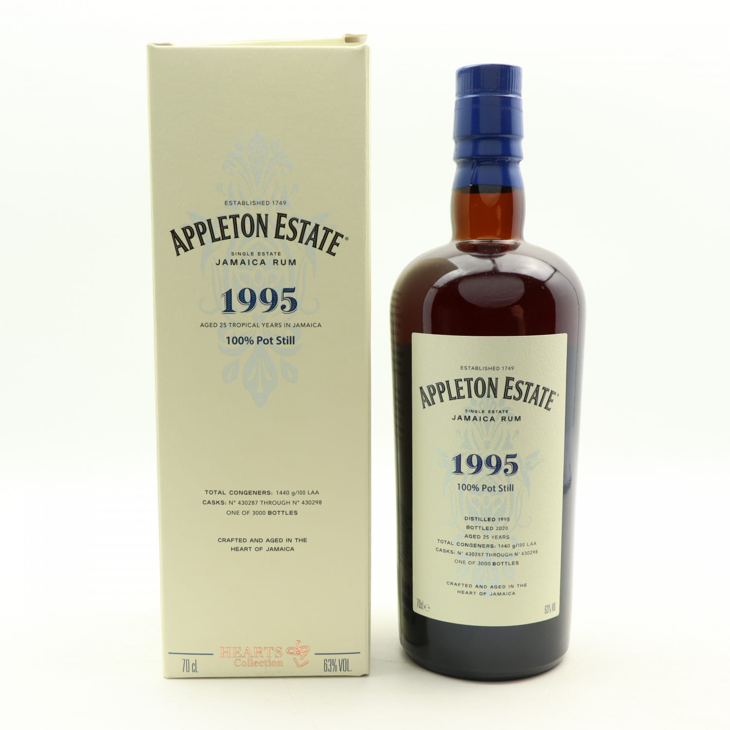 Appleton Estate 1995 25 Year Old Hearts Collection | The 143rd Auction ...