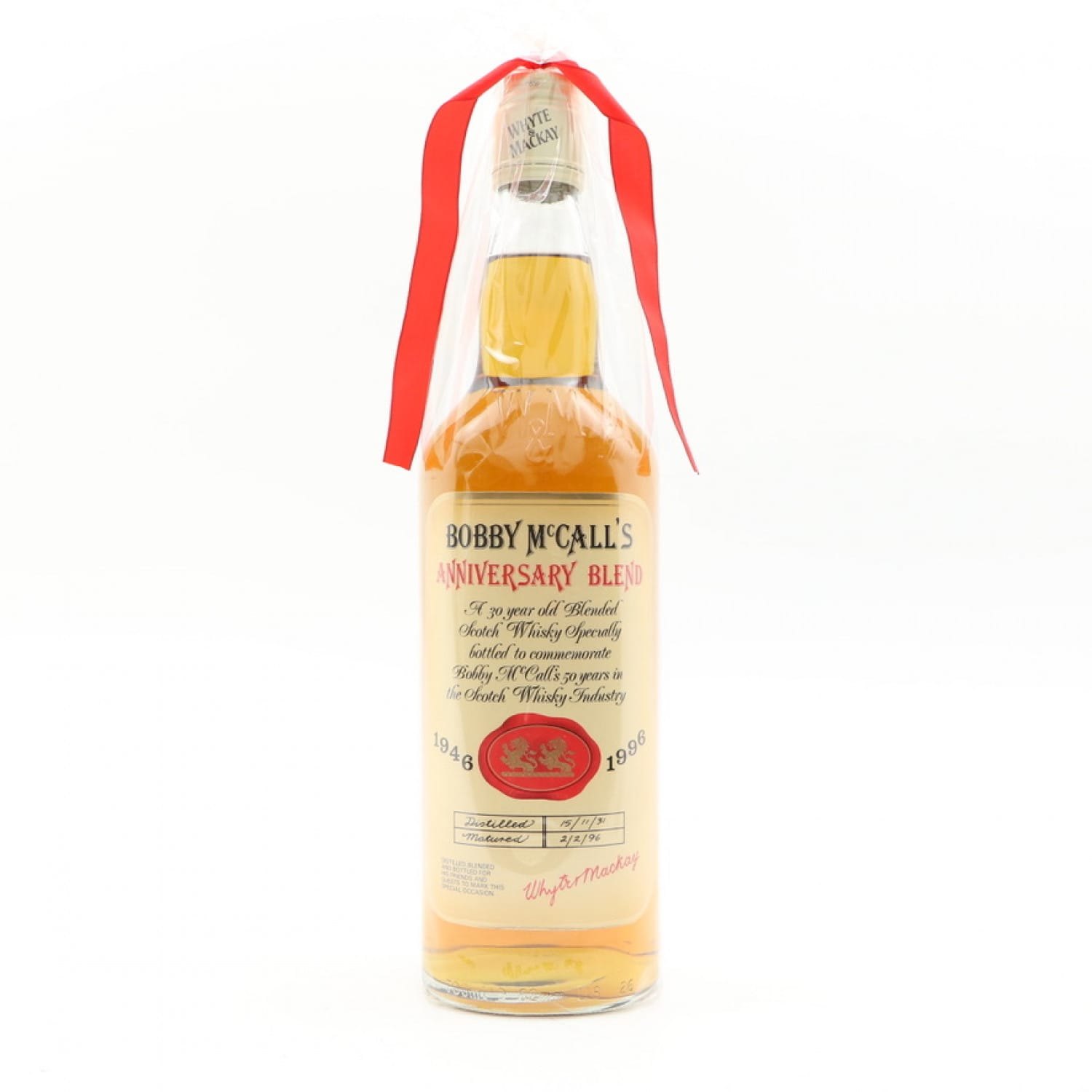Bobby McCall's 30 Year Old Anniversary Blend | The 150th Auction ...
