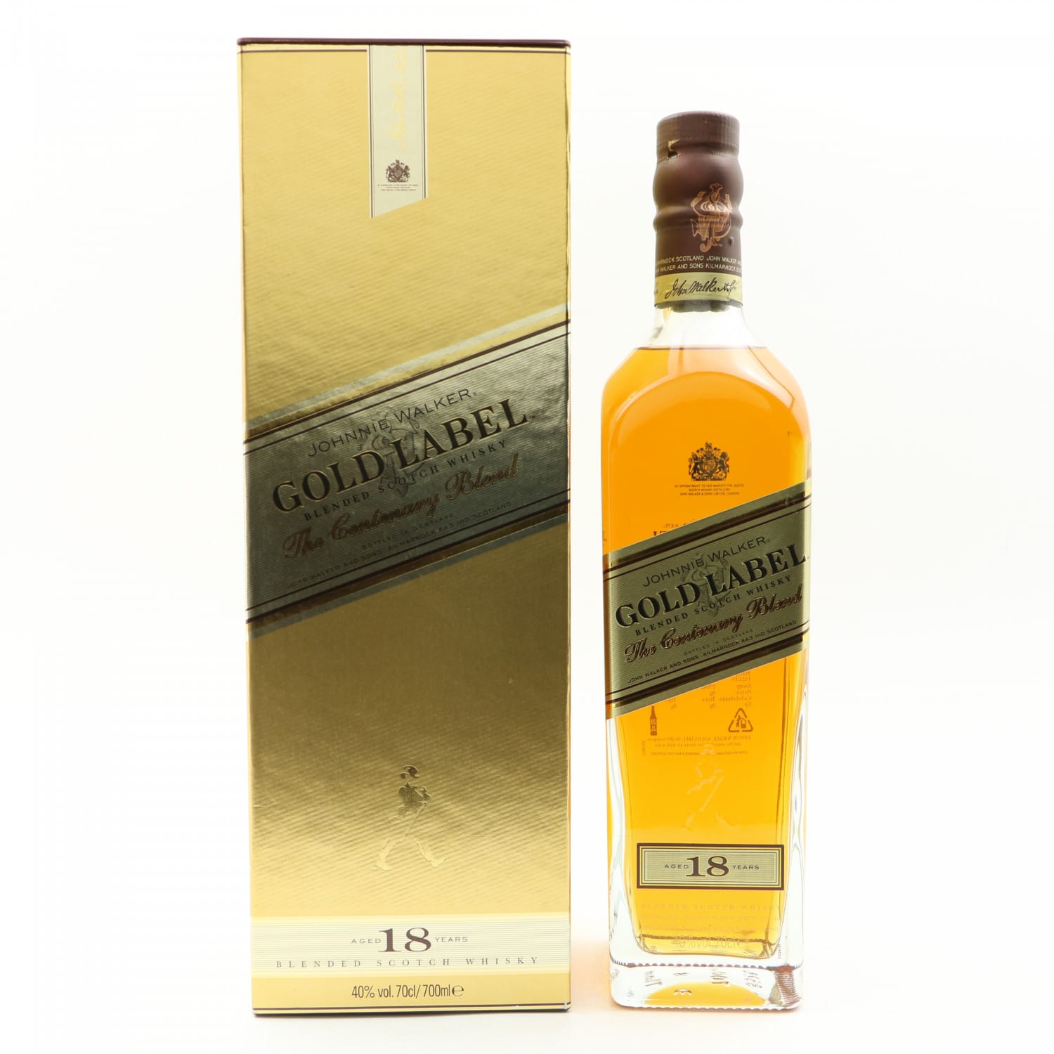 Johnnie Walker 18 Year Old Gold Label | The 153rd Auction | Scotch ...