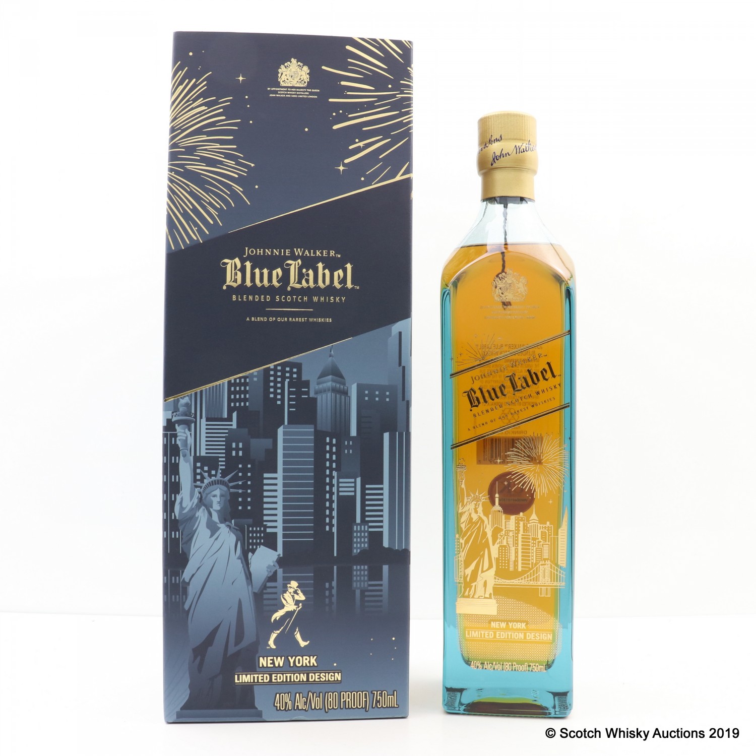 Johnnie Walker Blue Label New York Edition 75cl | The 104th Auction ...