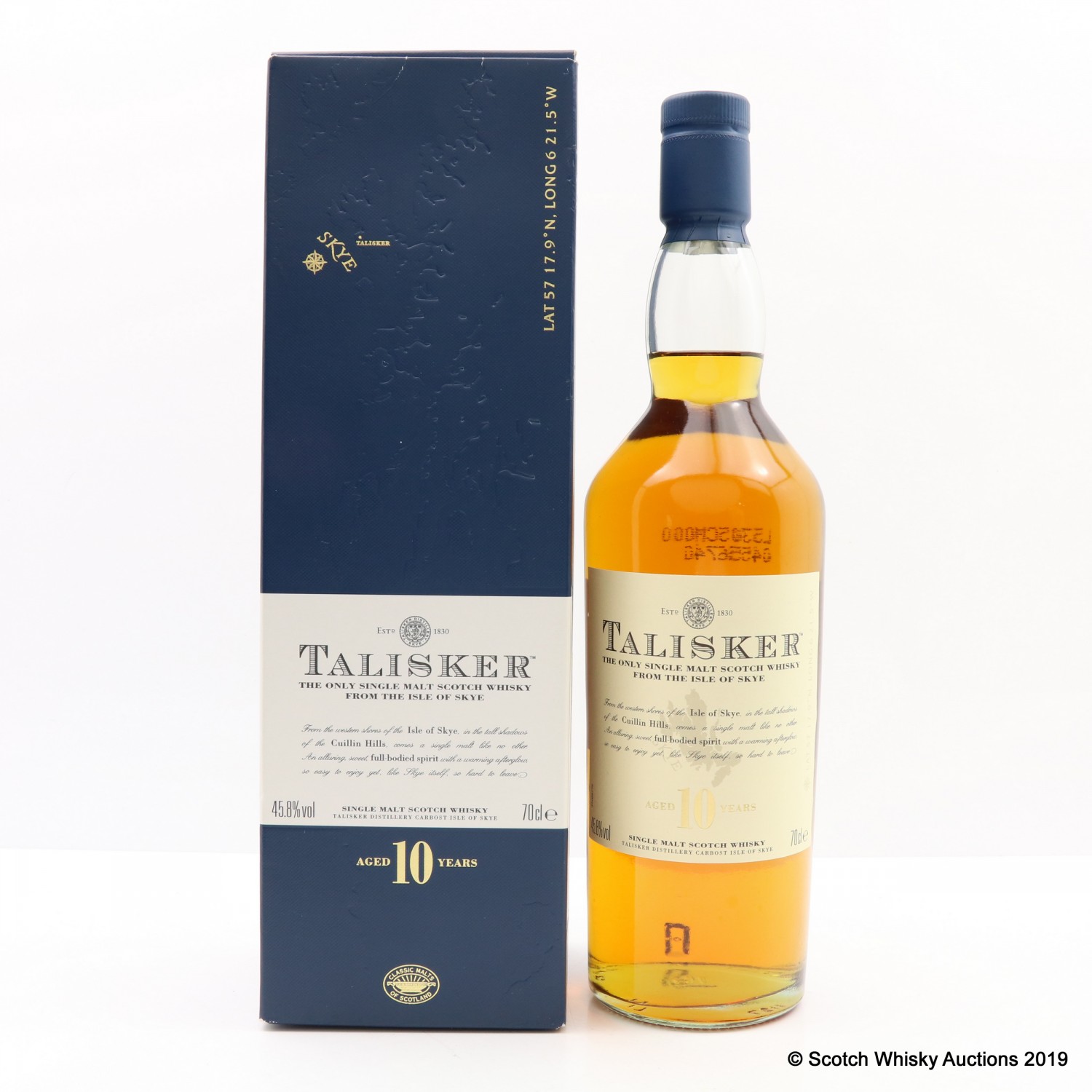 Talisker 10 Year Old | The 105th Auction | Scotch Whisky Auctions