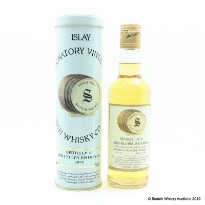Port Ellen 1975 24 Year Old Signatory 35cl | The 105th Auction | Scotch ...