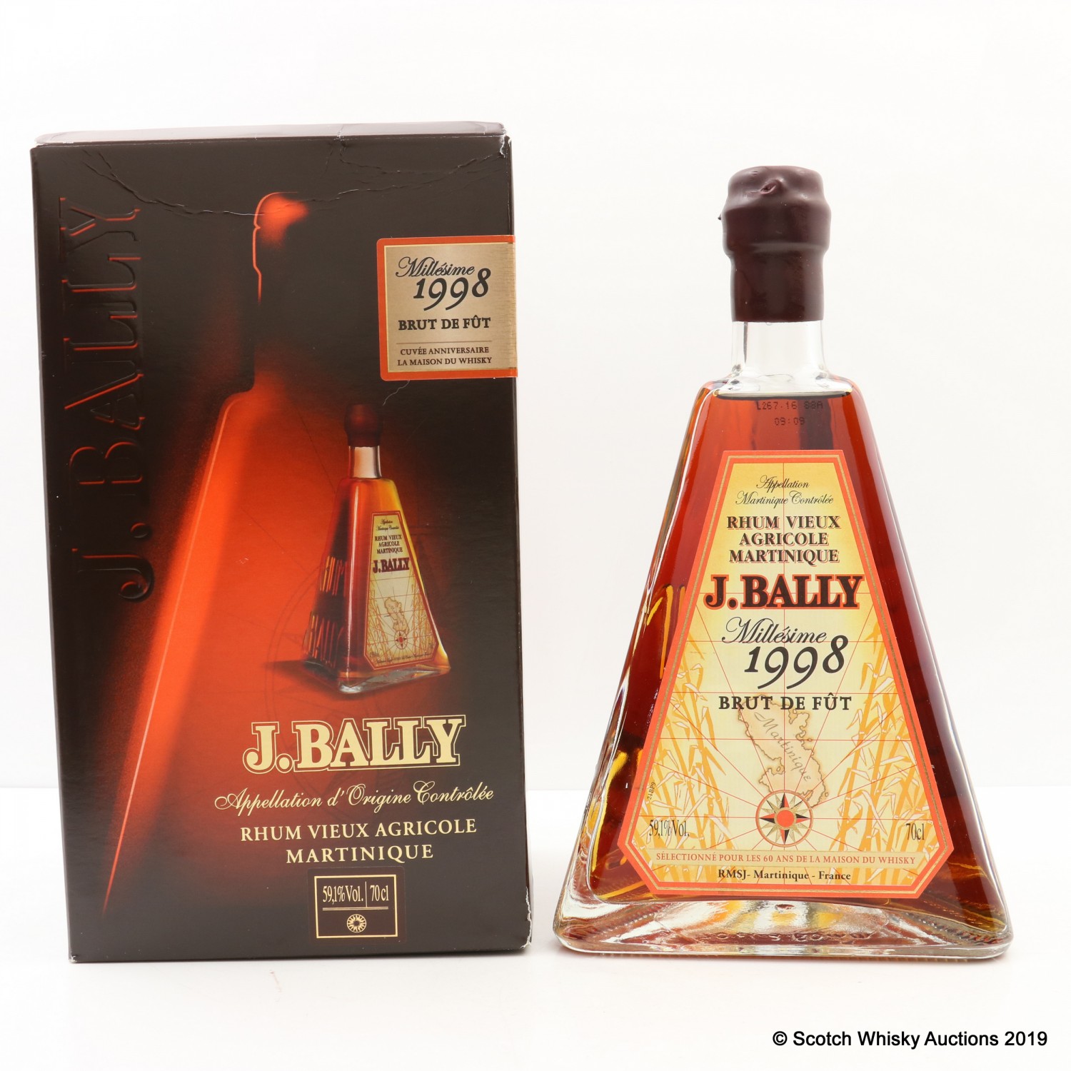 J.Bally 1998 Millesime Brut De Fut for the 60th Anniversary of La Maison Du Whisky | The 105th ...