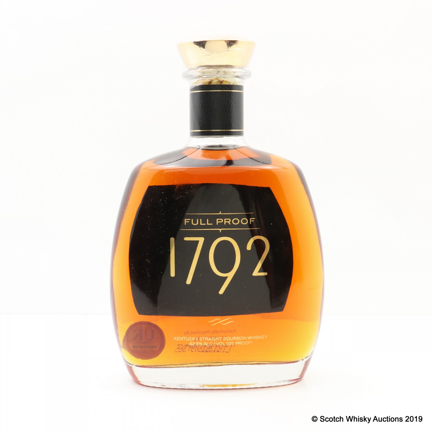 Barton 1792 Full Proof Bourbon 75cl | The 105th Auction | Scotch Whisky ...