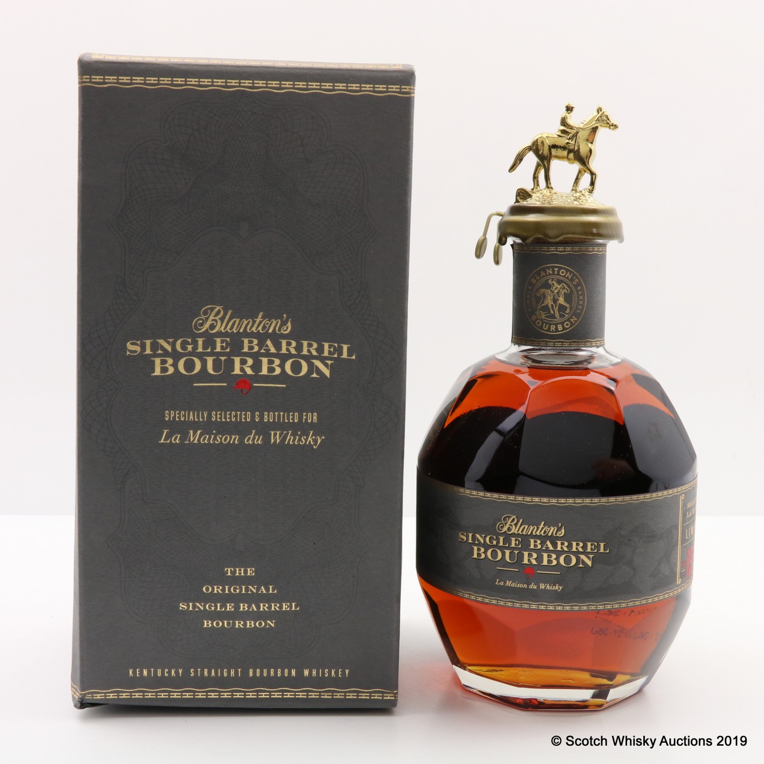 Blanton's Single Barrel 2019 Edition For La Maison Du Whisky | The ...