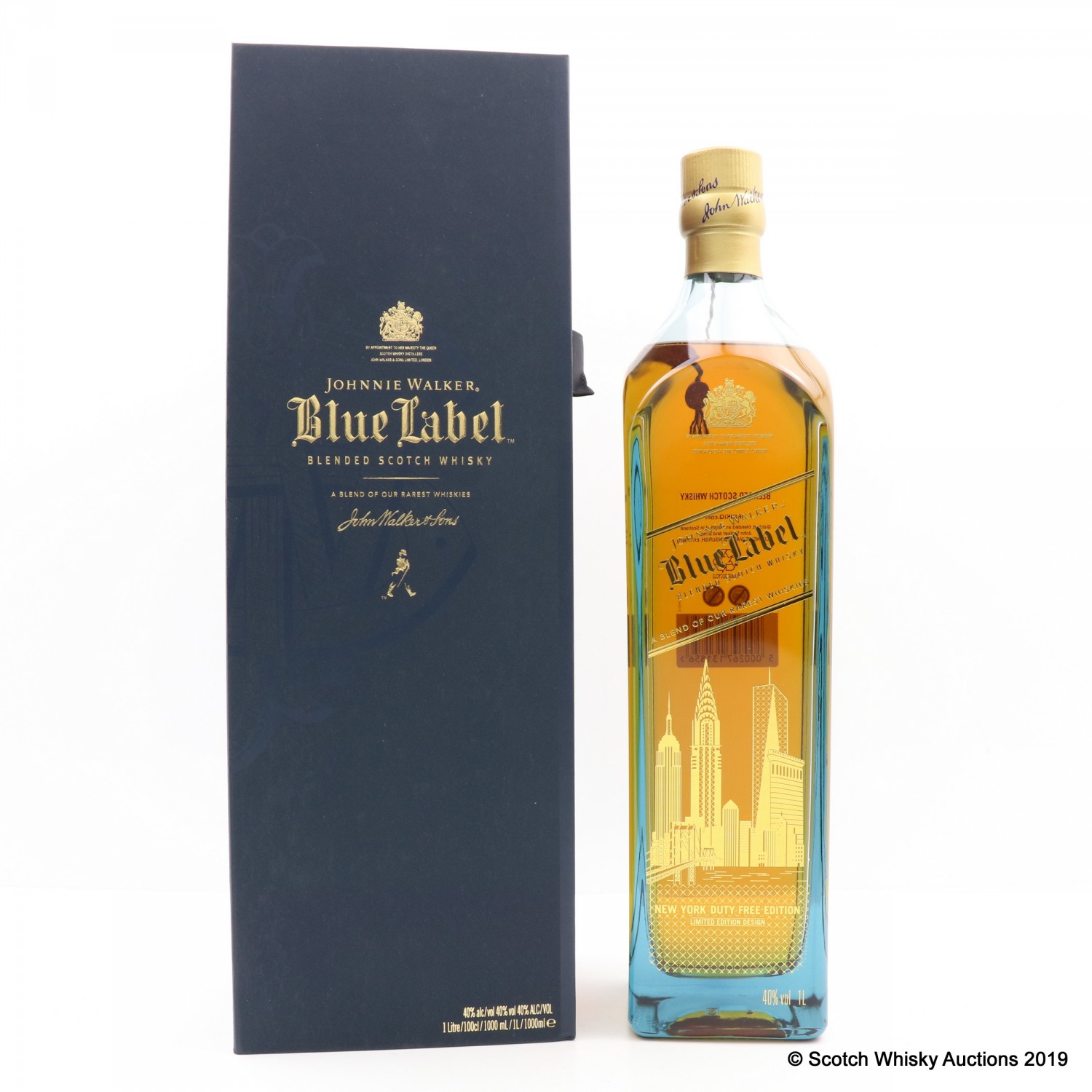 Johnnie Walker Blue Label New York Edition 1L | The 105th Auction ...
