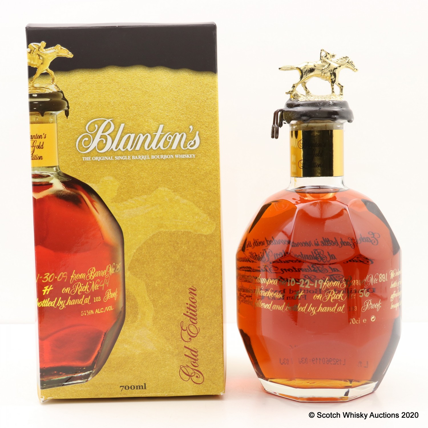 Blanton's Gold Edition | The 106th Auction | Scotch Whisky Auctions