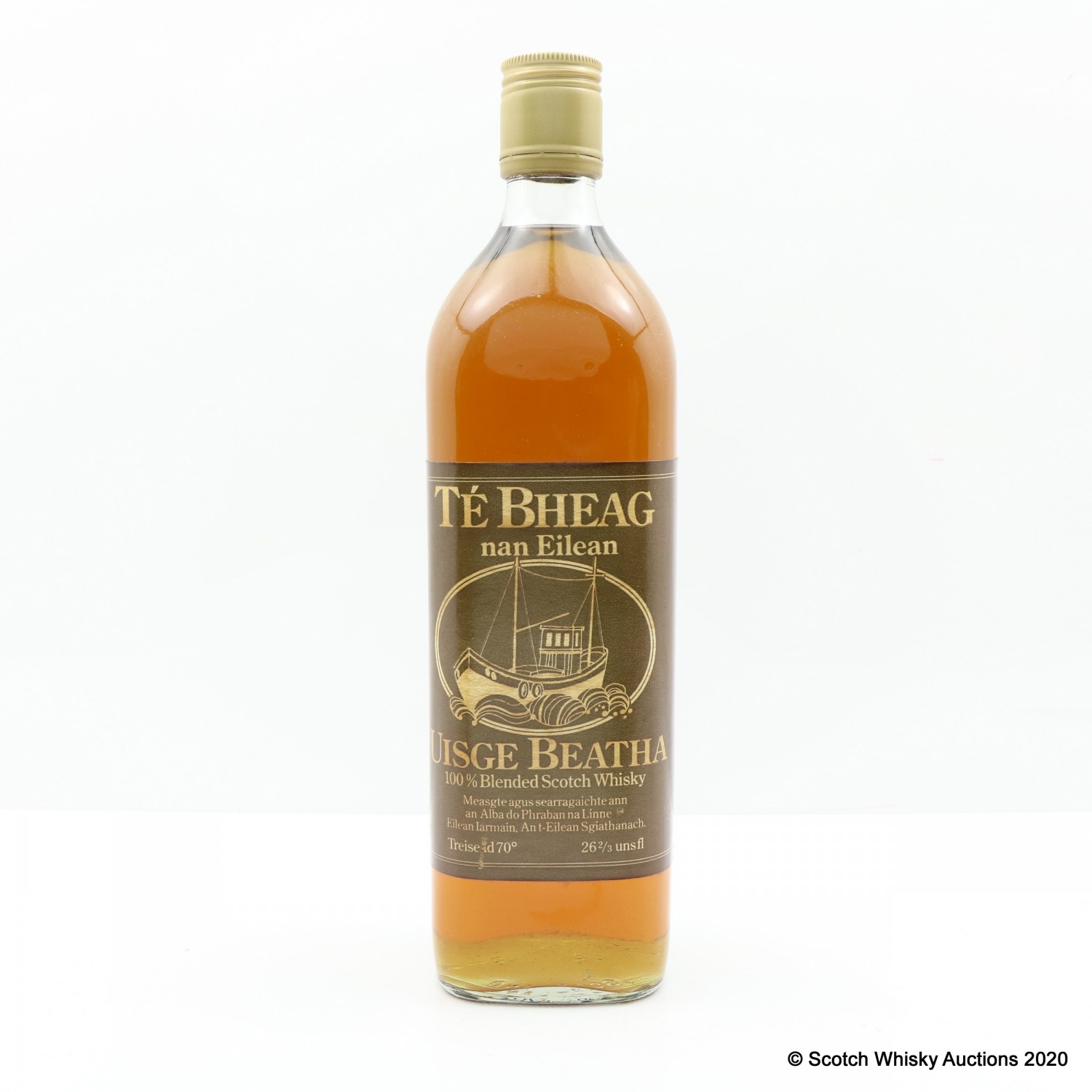 Te Bheag Uisge Beatha 26 2/3 Fl Oz | The 106th Auction | Scotch Whisky ...
