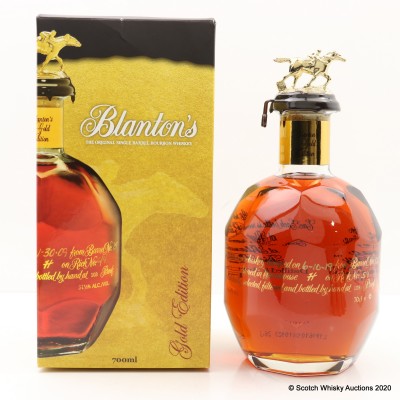 Blanton's Gold Edition | The 106th Auction | Scotch Whisky Auctions