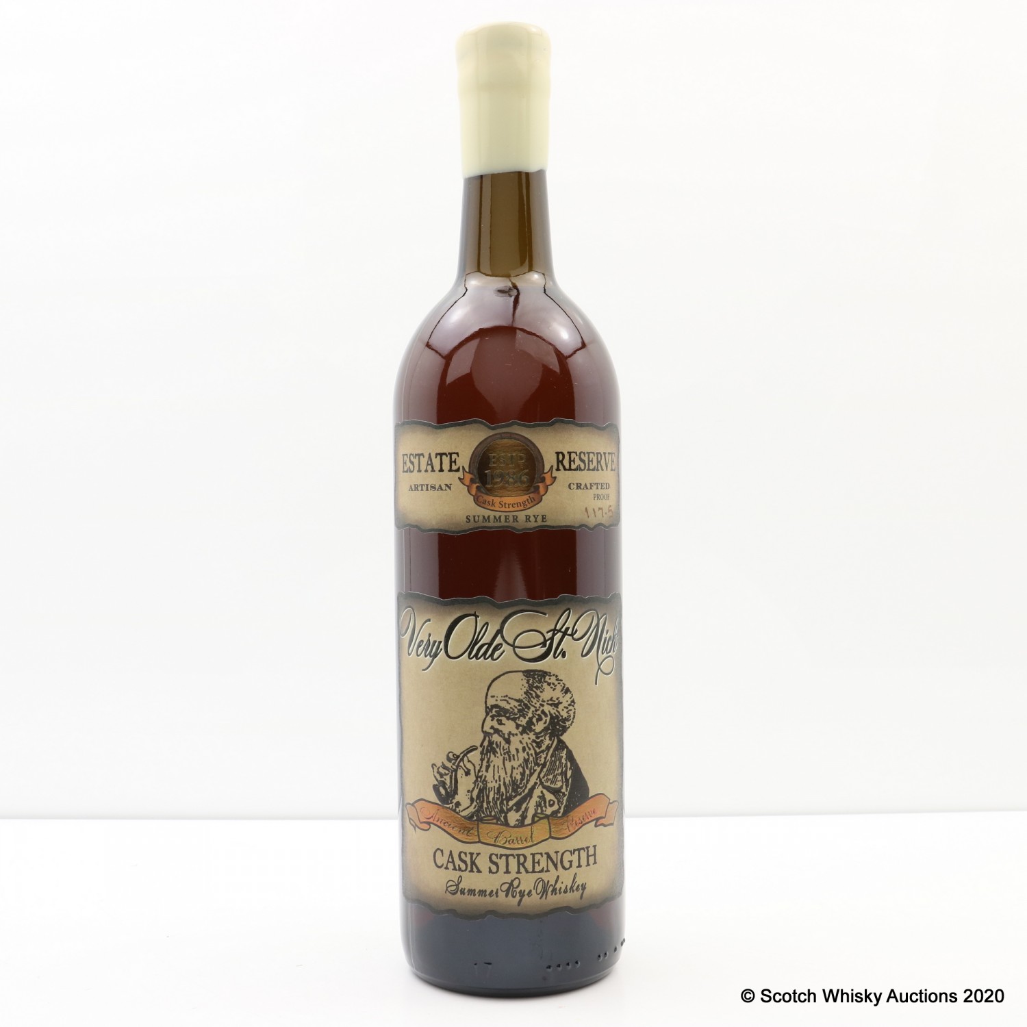 Very Olde St Nick Cask Strength Summer Rye 75cl | The 107th Auction ...