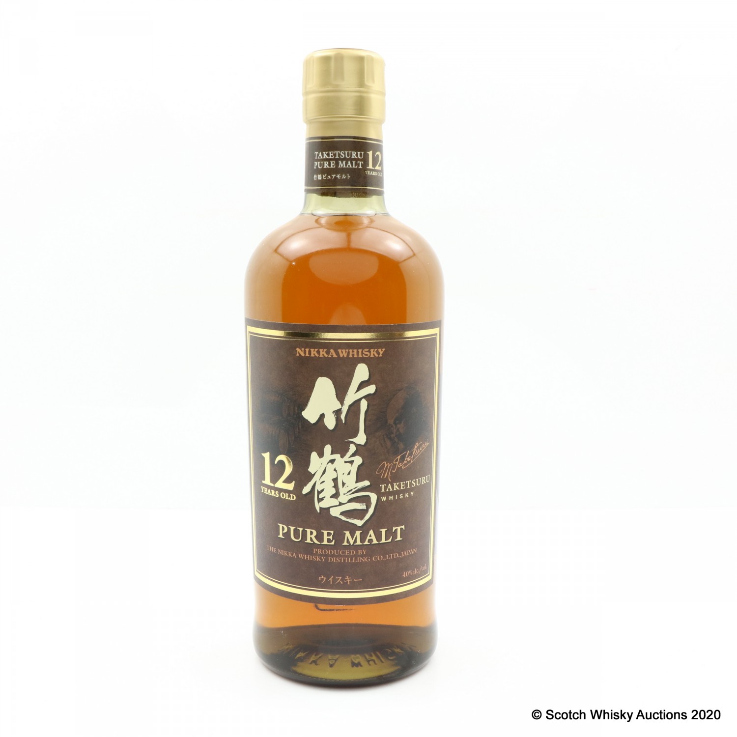 Nikka Taketsuru Pure Malt 12 Year Old | The 107th Auction | Scotch ...