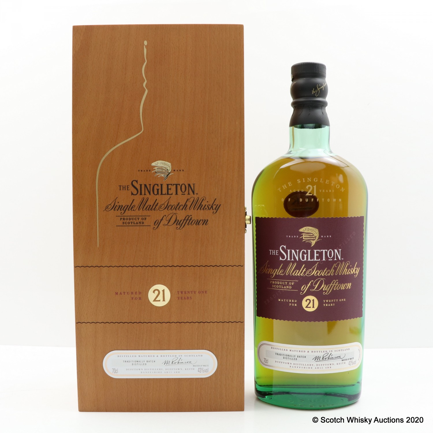 Singleton of Dufftown 21 Year Old | The 107th Auction | Scotch Whisky ...