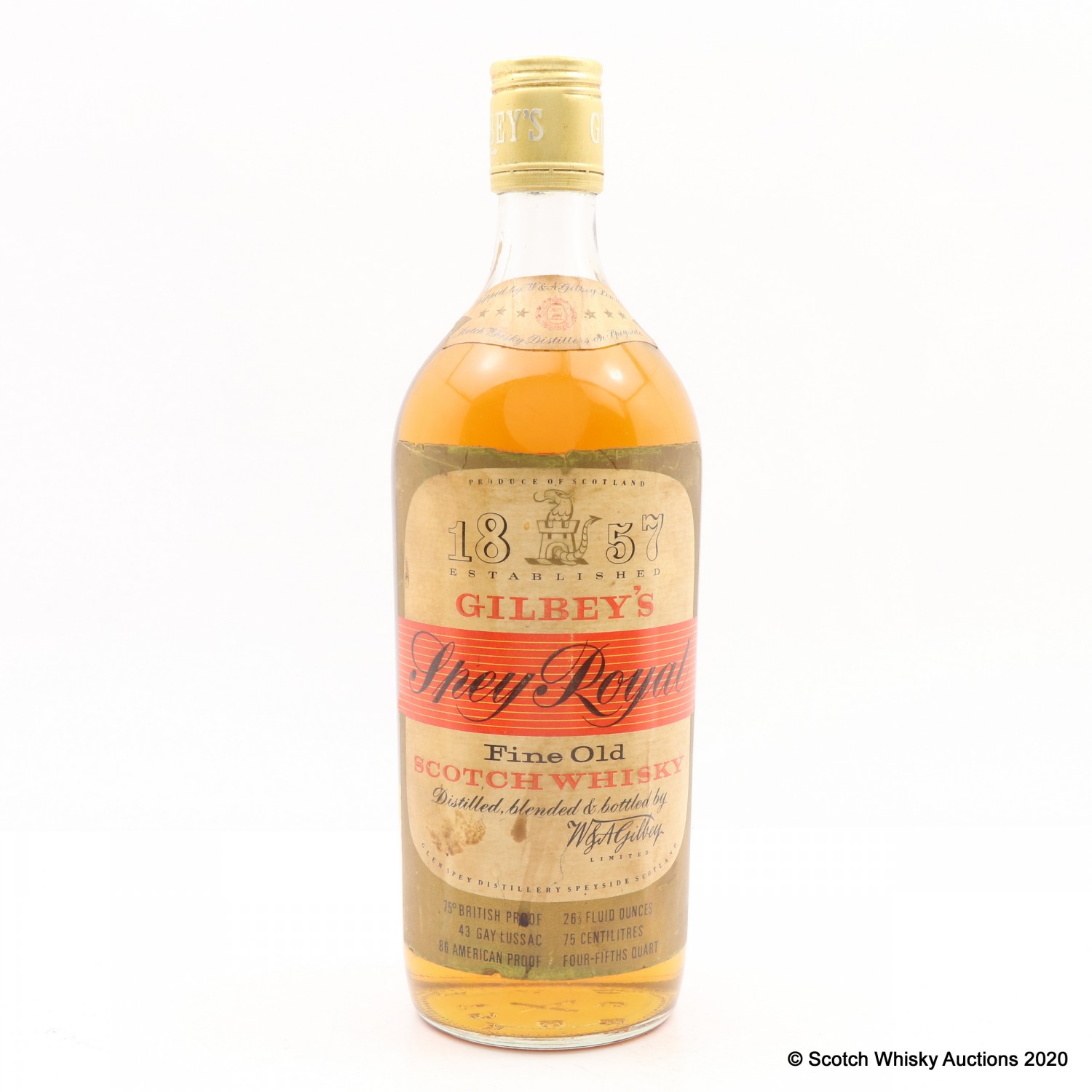 Gilbey's Spey Royal | The 107th Auction | Scotch Whisky Auctions