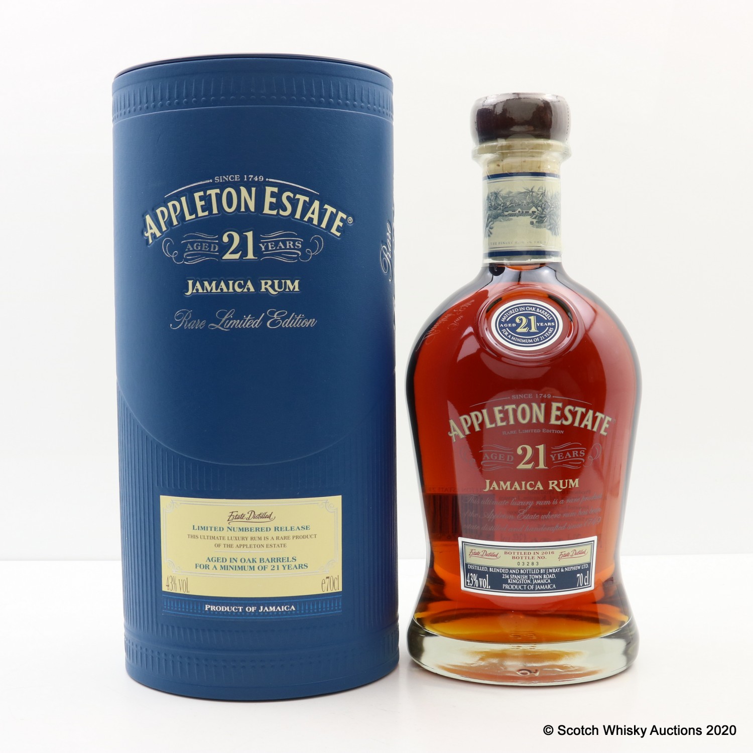 Appleton Estate 21 Year Old | The 108th Auction | Scotch Whisky Auctions