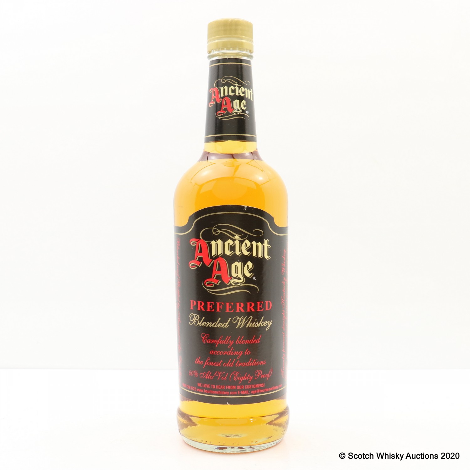 Ancient Age Blended Whiskey 75cl | The 108th Auction | Scotch Whisky ...