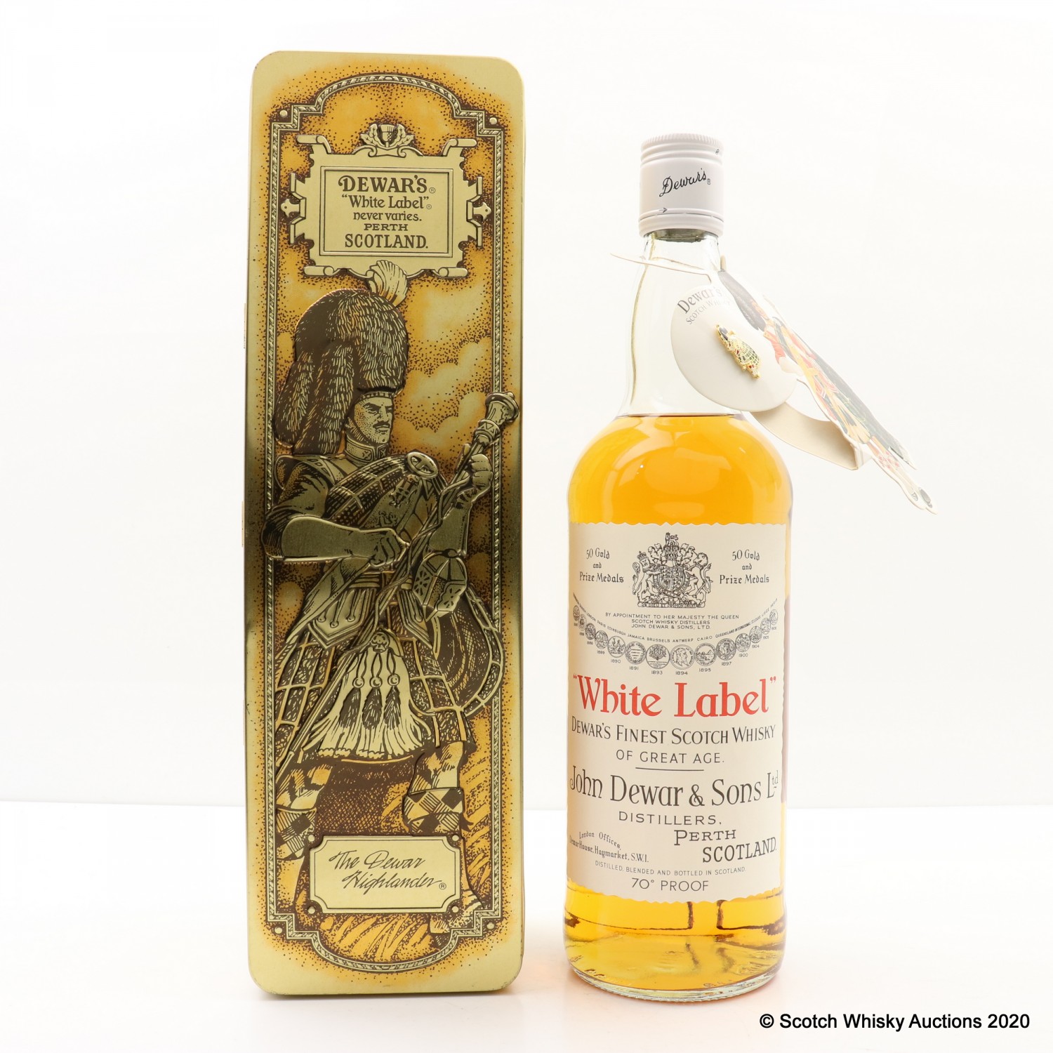 Dewar's White Label Highlander 75cl | The 109th Auction | Scotch Whisky ...