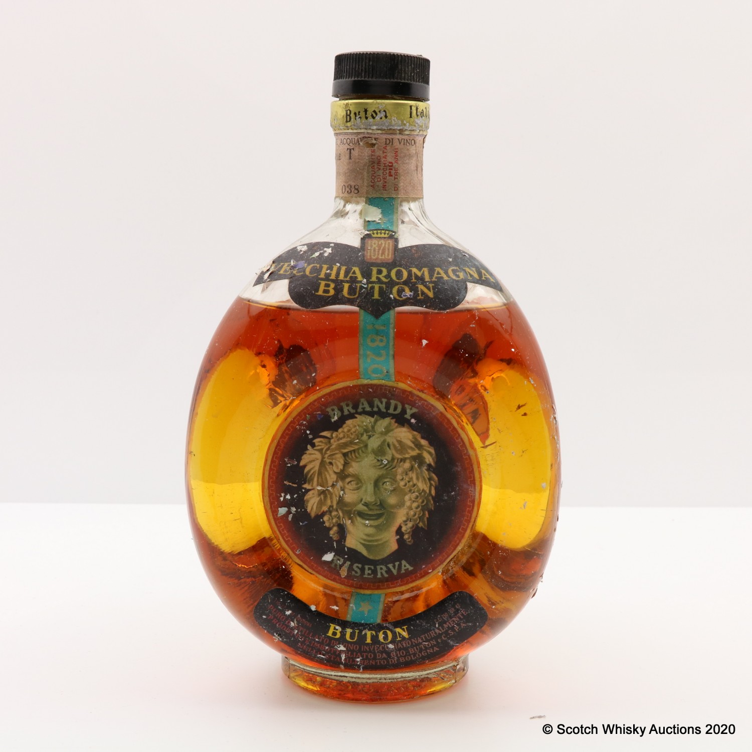 Vecchia Romagna Buton Riserva Brandy 75cl | The 109th Auction | Scotch ...