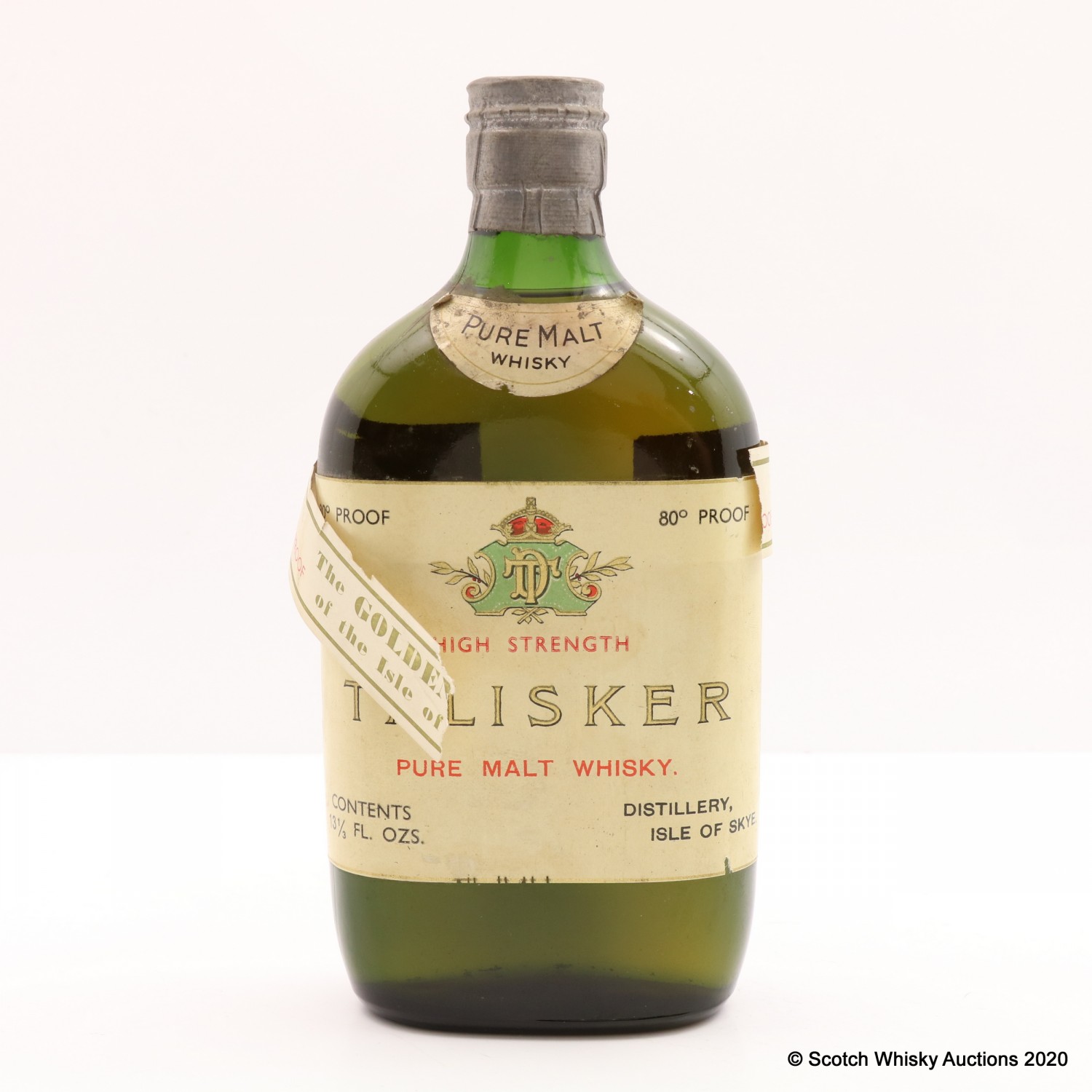 Talisker Pure Malt High Strength Spring Cap 13 1/3 Fl Oz | The 110th ...