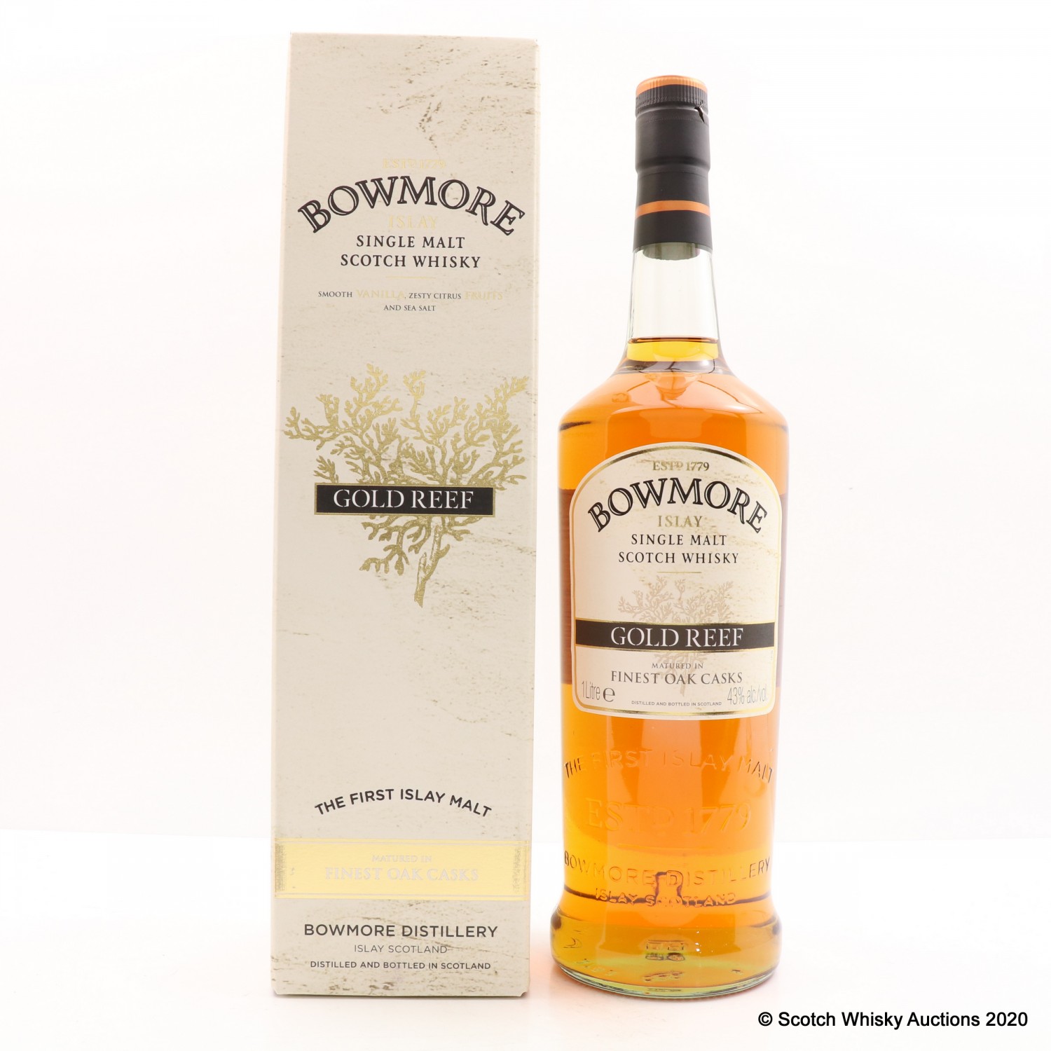 Bowmore Gold Reef 1L | The 110th Auction | Scotch Whisky Auctions