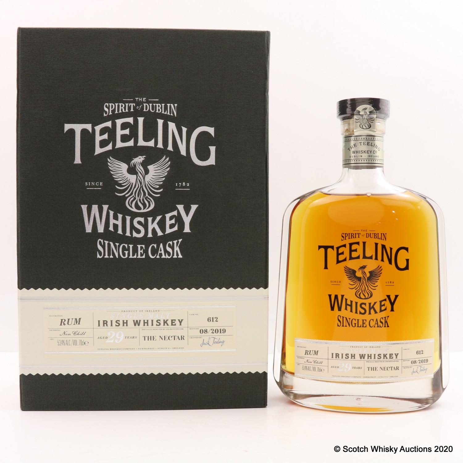 Teeling 29 Year Old Single Cask #612 for The Nectar | The 146th Auction ...