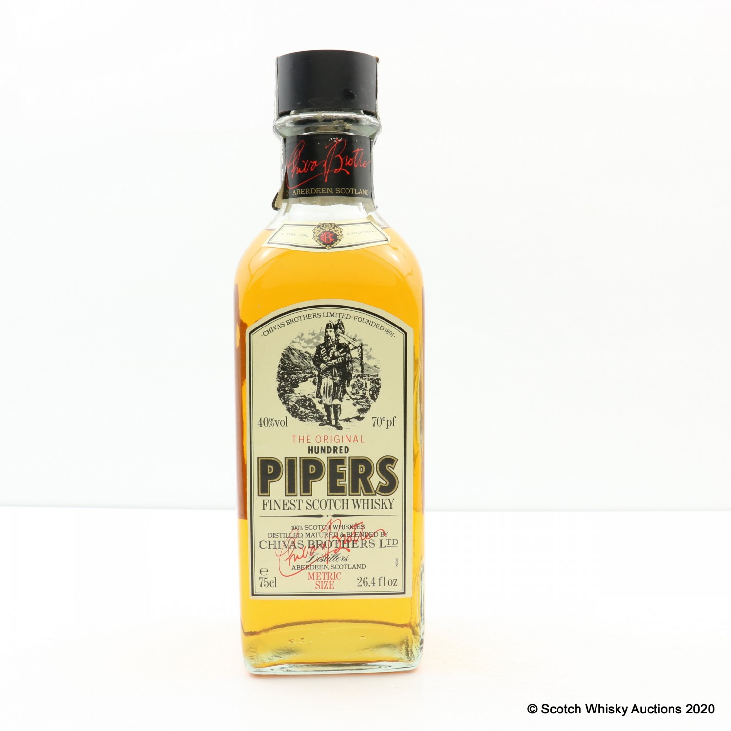 100 Pipers The Original 75cl | The 113th Auction | Scotch Whisky Auctions