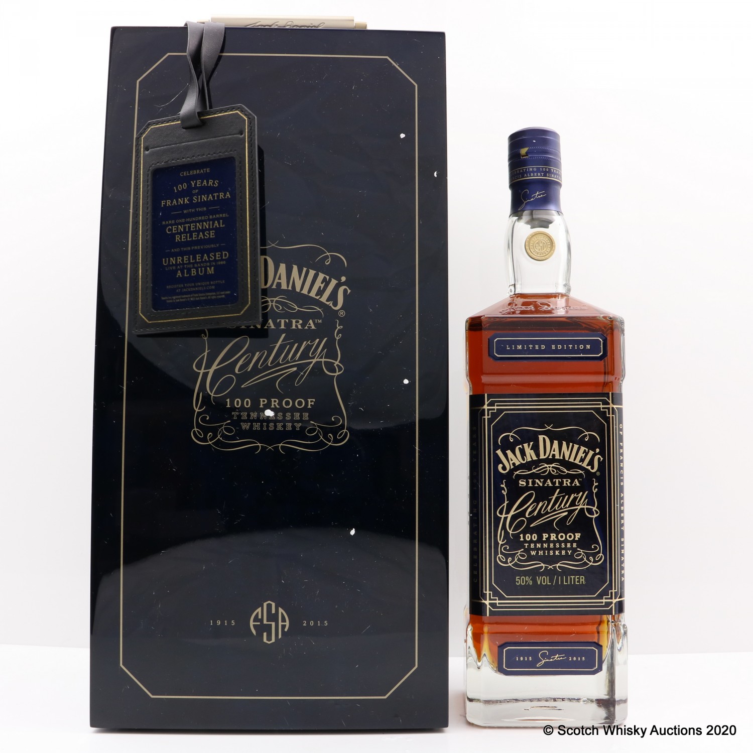 Jack Daniel's Sinatra Century 100 Proof Limited Edition 1L | The 113th ...