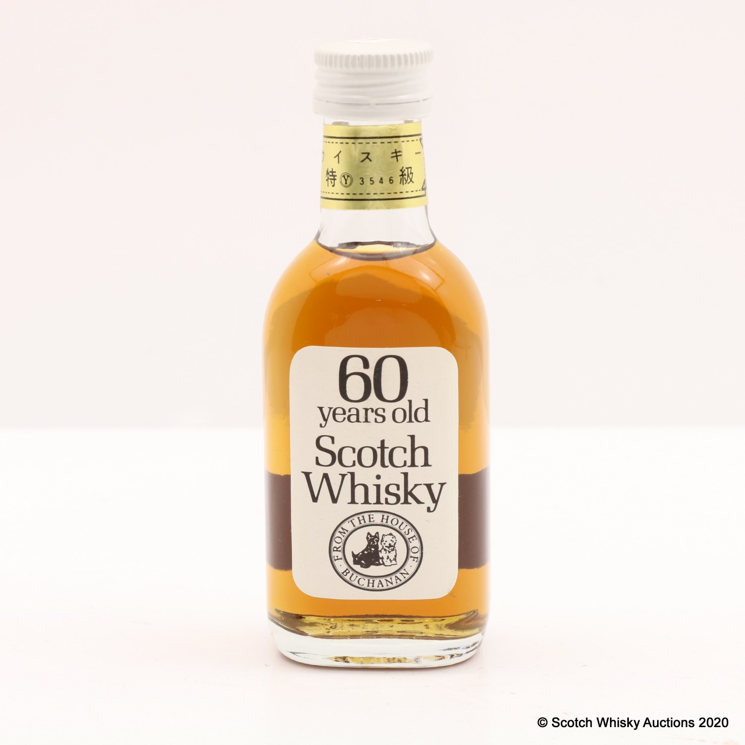 60 Year Old Scotch Whisky from The House of Buchanan Mini 5cl | The ...