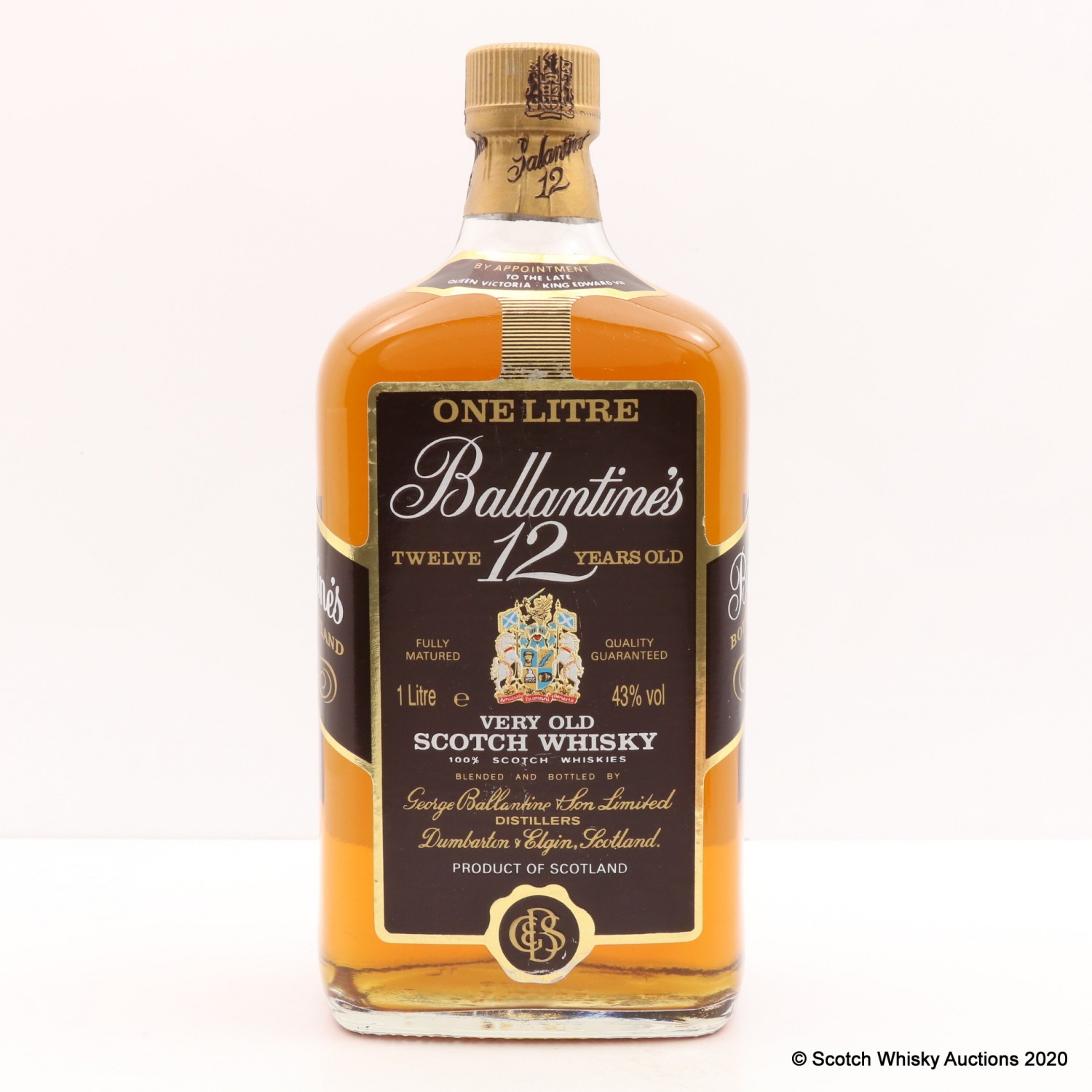 Ballantine's 12 Year Old 1L | The 114th Auction | Scotch Whisky Auctions