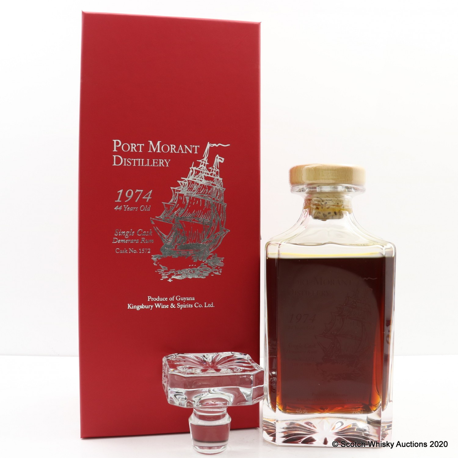 Port Morant 1974 44 Year Old Kingsbury | The 114th Auction | Scotch ...