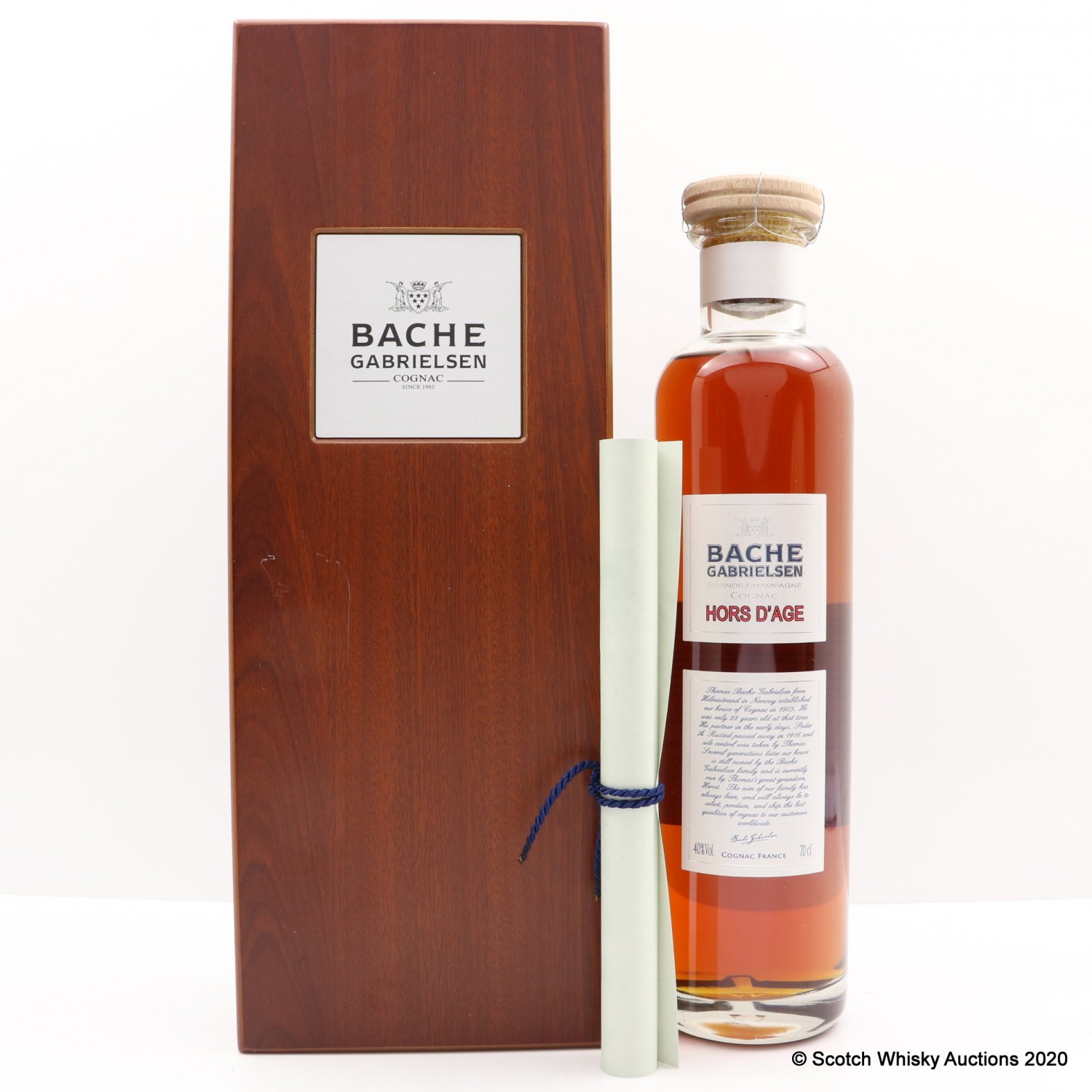 Bache Gabrielsen Hors D'Age | The 114th Auction | Scotch Whisky Auctions