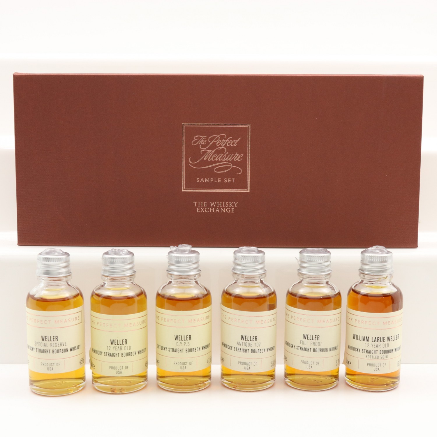 W.L WELLER BOURBON 'THE PERFECT MEASURE' FOR THE WHISKY EXCHANGE ...