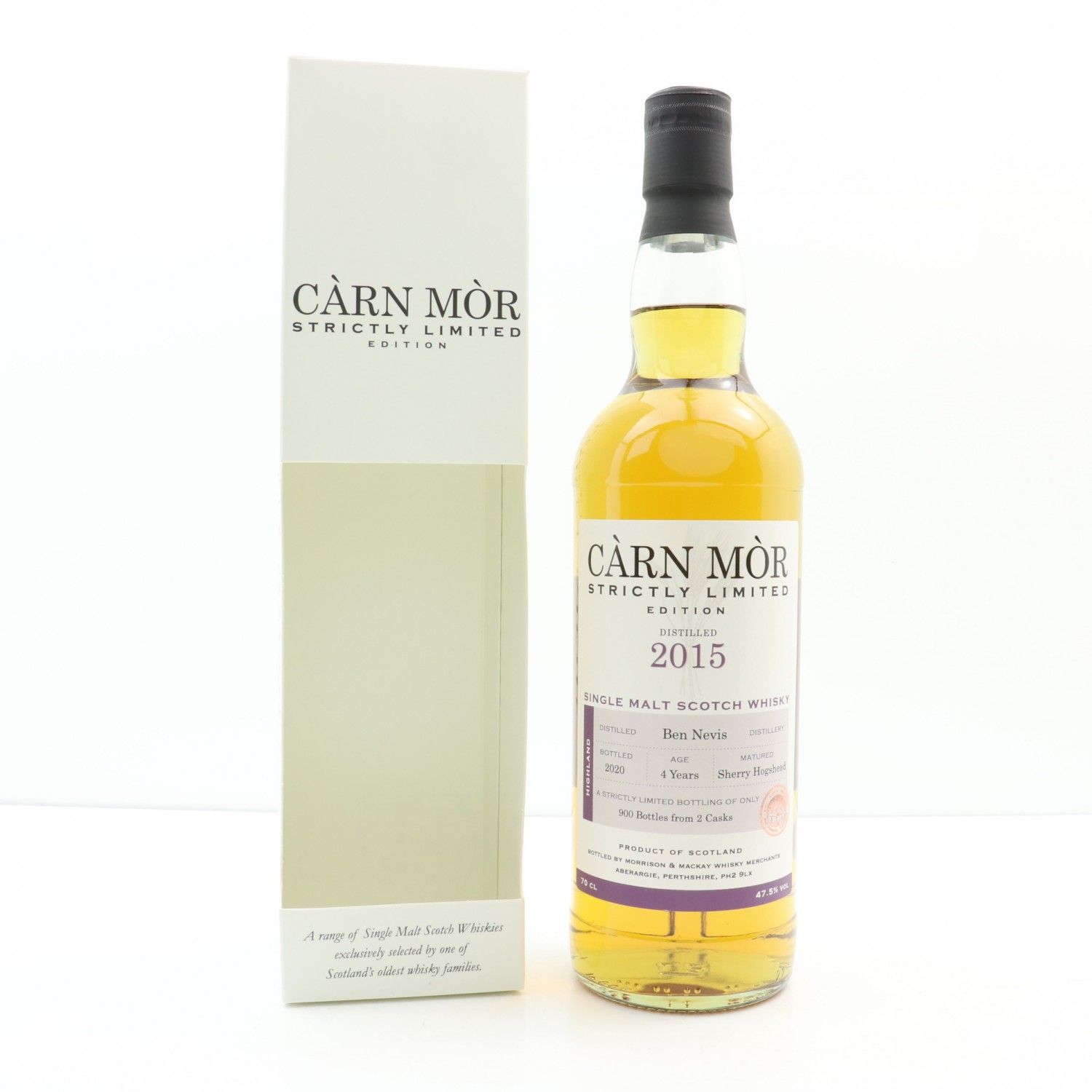 Ben Nevis 2015 4 Year Old Carn Mor | The 115th Auction | Scotch Whisky ...