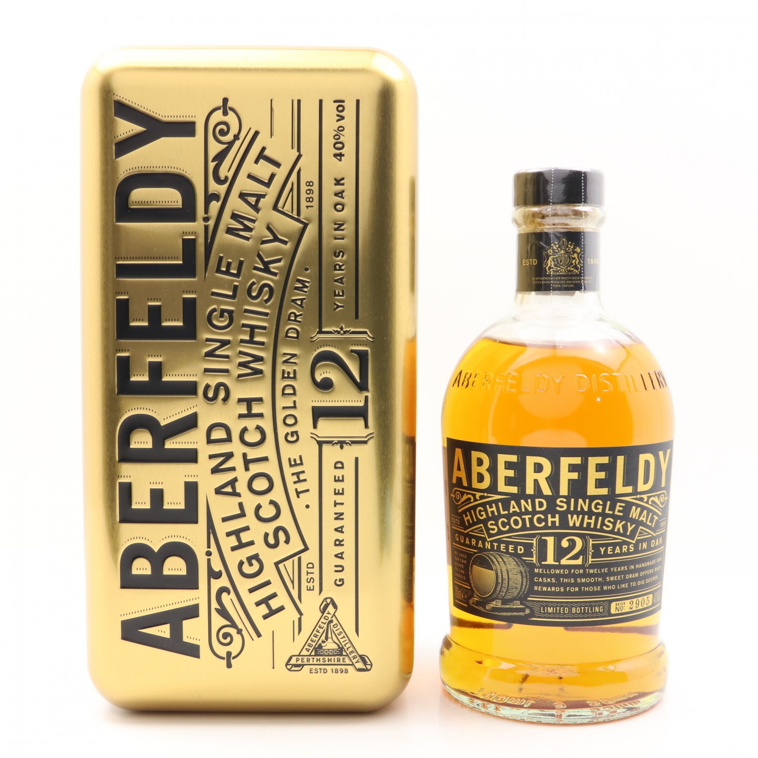 Aberfeldy 12 Year Old | The 117th Auction | Scotch Whisky Auctions