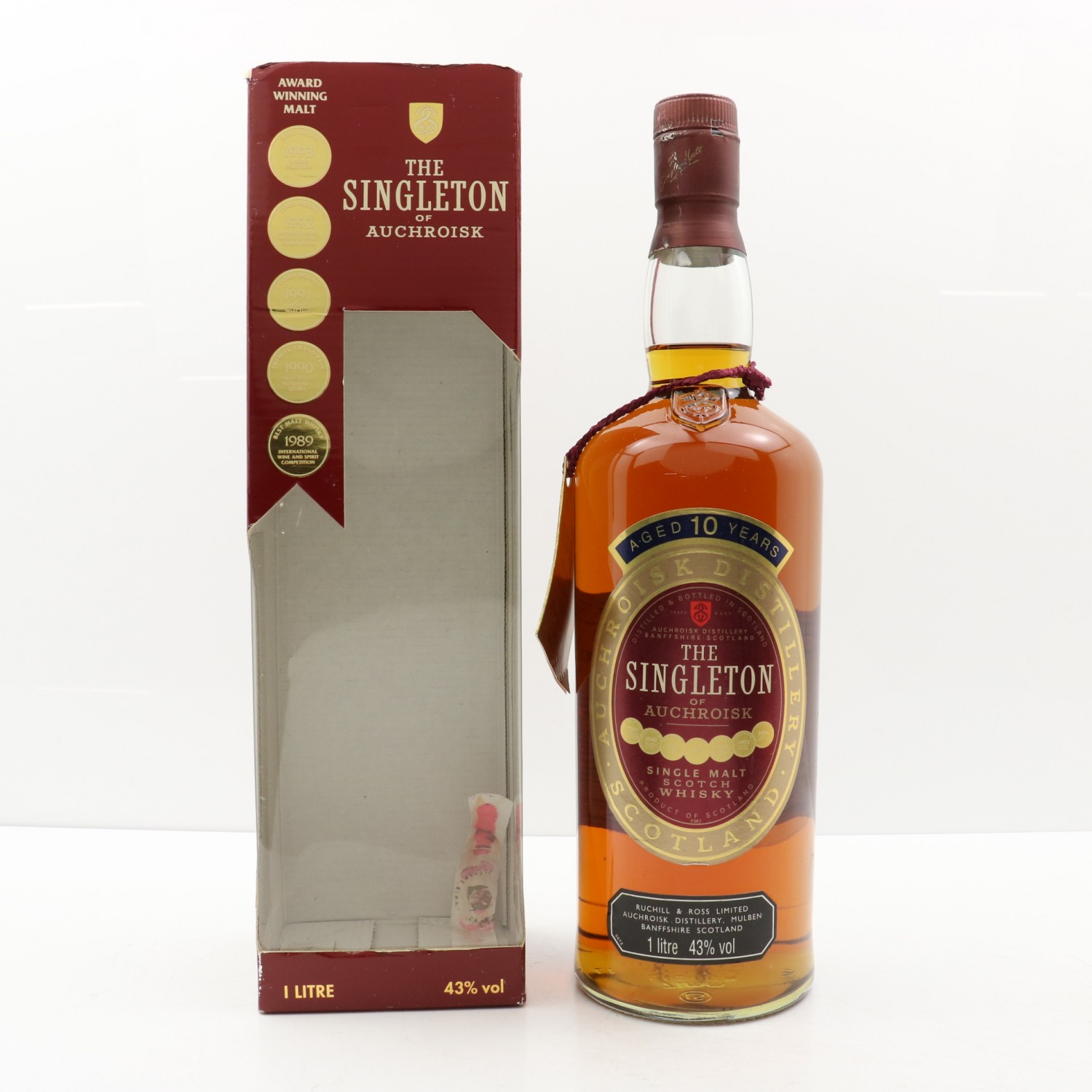 Singleton of Auchroisk 10 Year Old 1L | The 117th Auction | Scotch ...