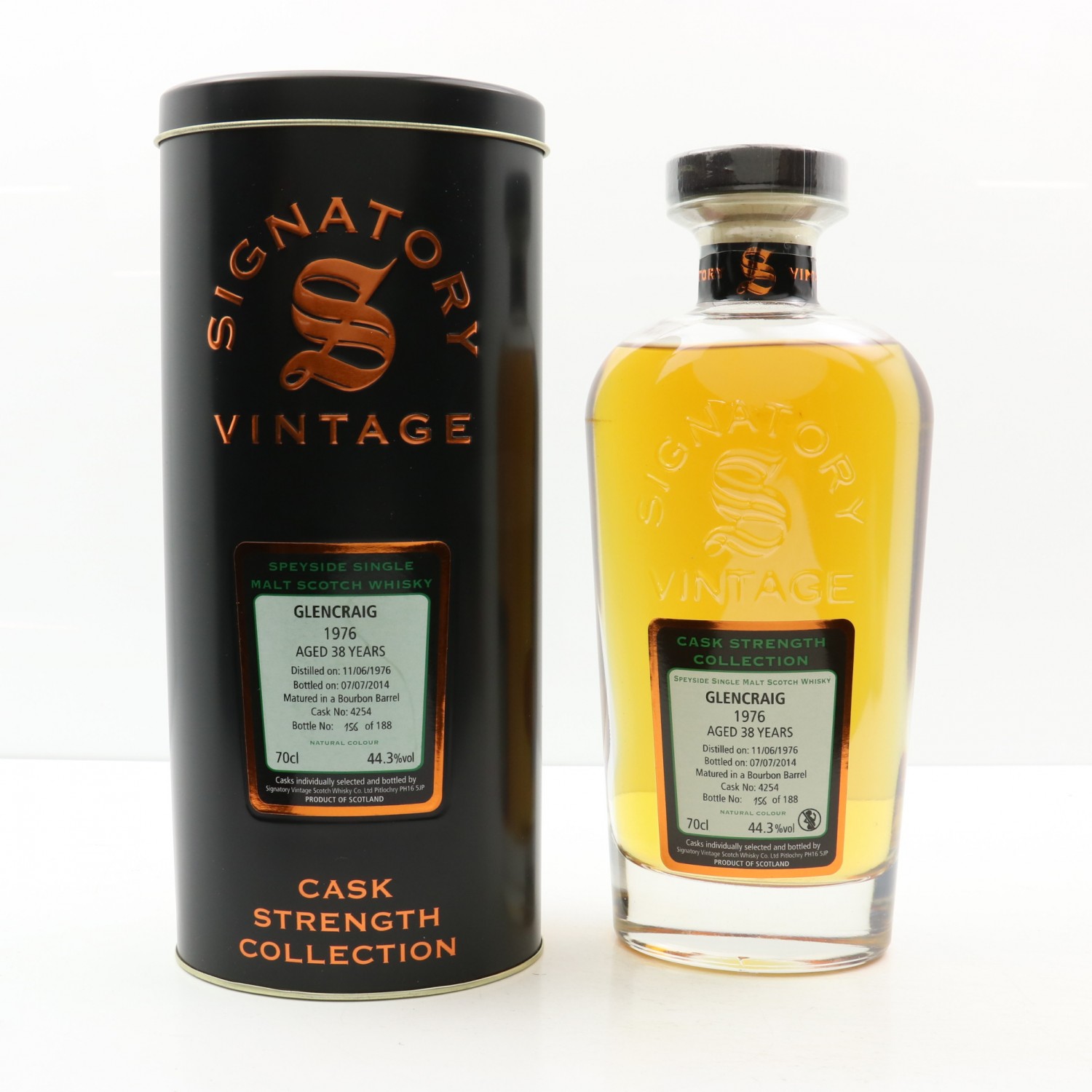 Glencraig 1976 38 Year Old Signatory | The 117th Auction | Scotch ...