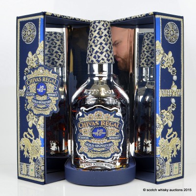 Chivas Regal Gold Signature Christian Lacroix Edition 18 Year Old 75cl | The 49th Auction ...