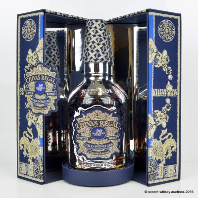 Chivas Regal Gold Signature Christian Lacroix Edition 18 Year Old 75cl | The 49th Auction ...