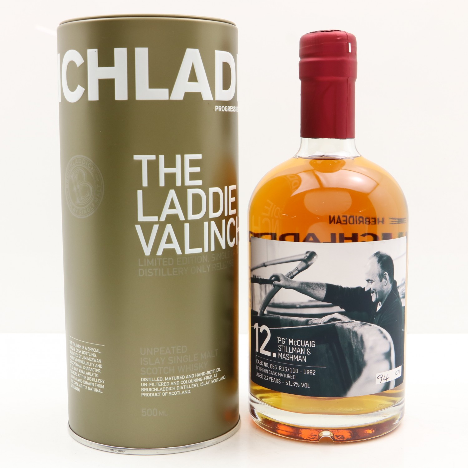 Bruichladdich Valinch 12. PG McCuaig Stillman & Mashman 50cl | The ...