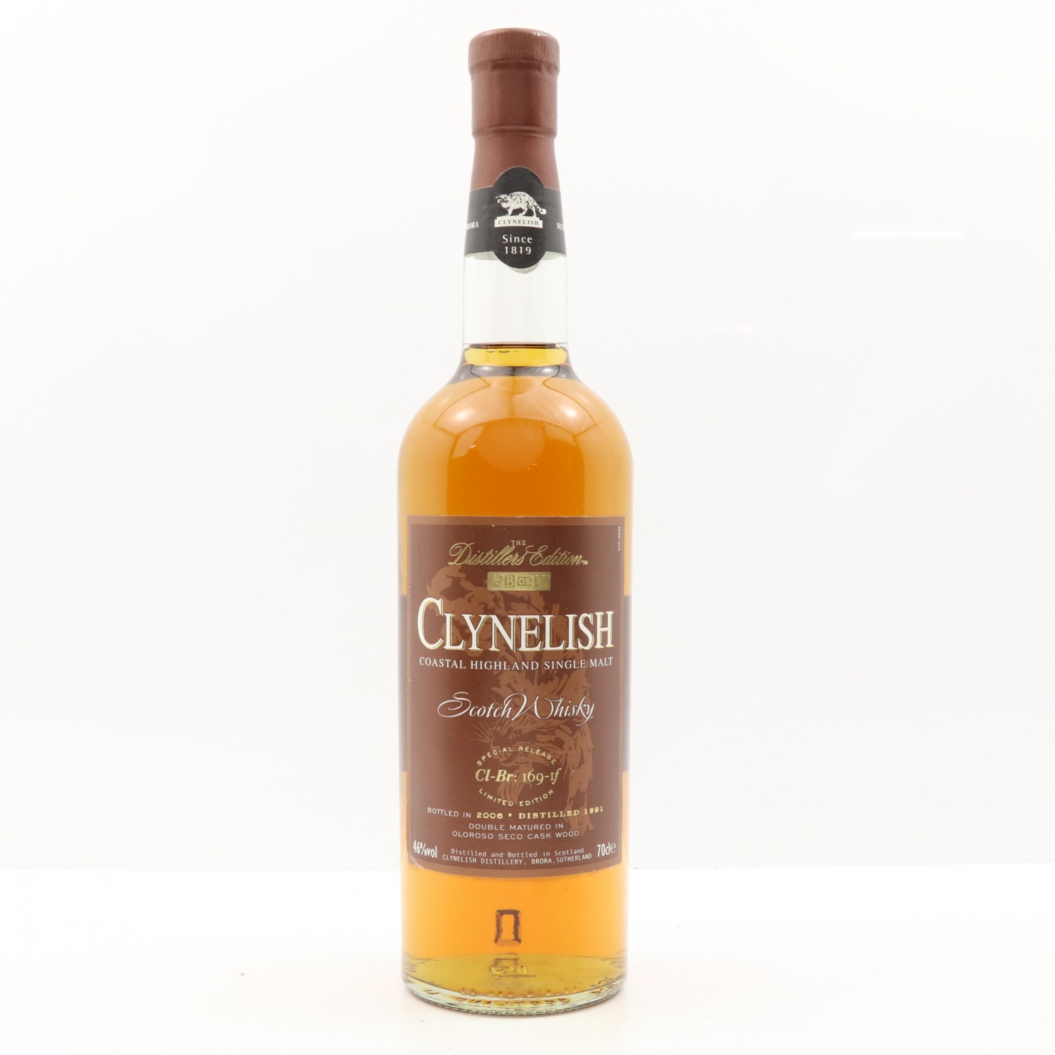 Clynelish 1991 Distillers Edition | The 117th Auction | Scotch Whisky ...