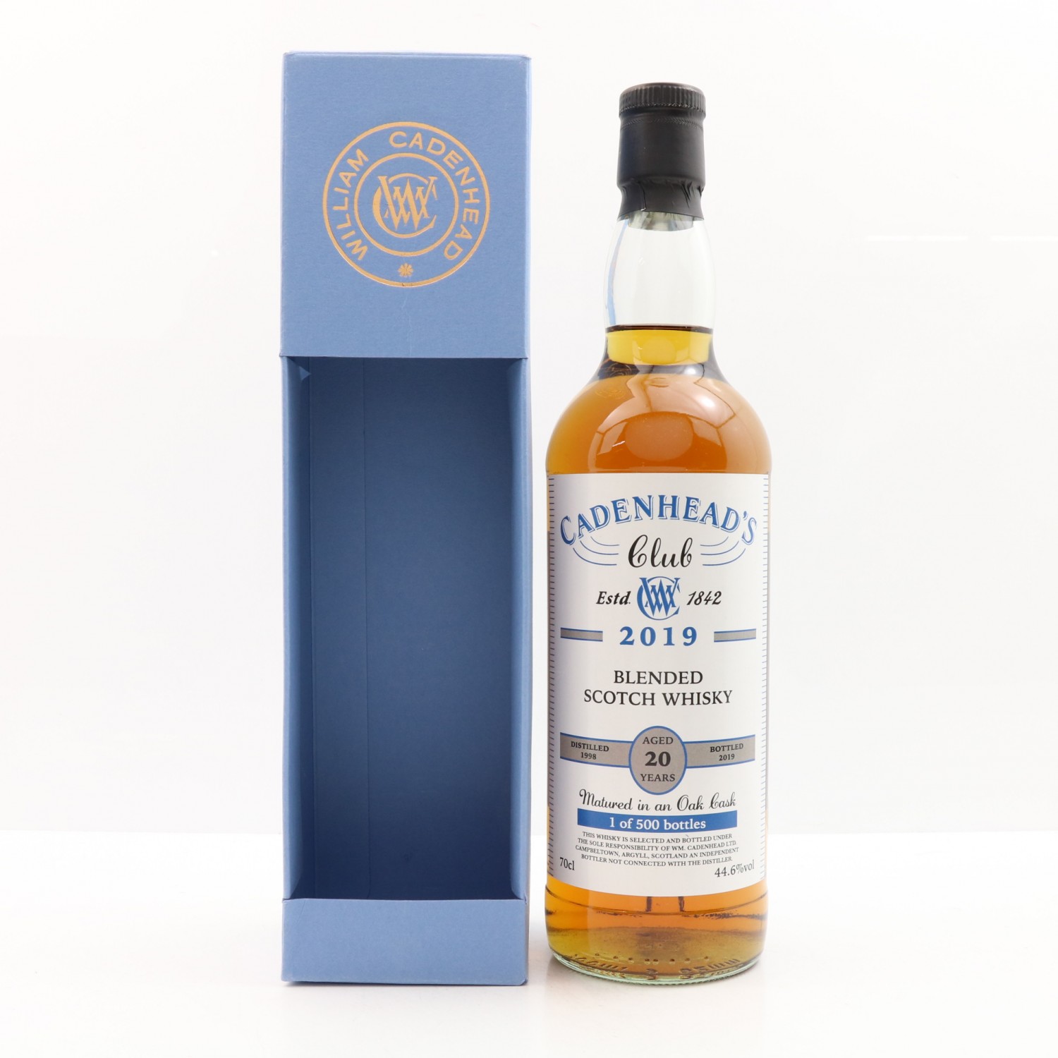 Cadenhead's Club 1998 20 Year Old Blended Scotch Whisky | The 118th ...