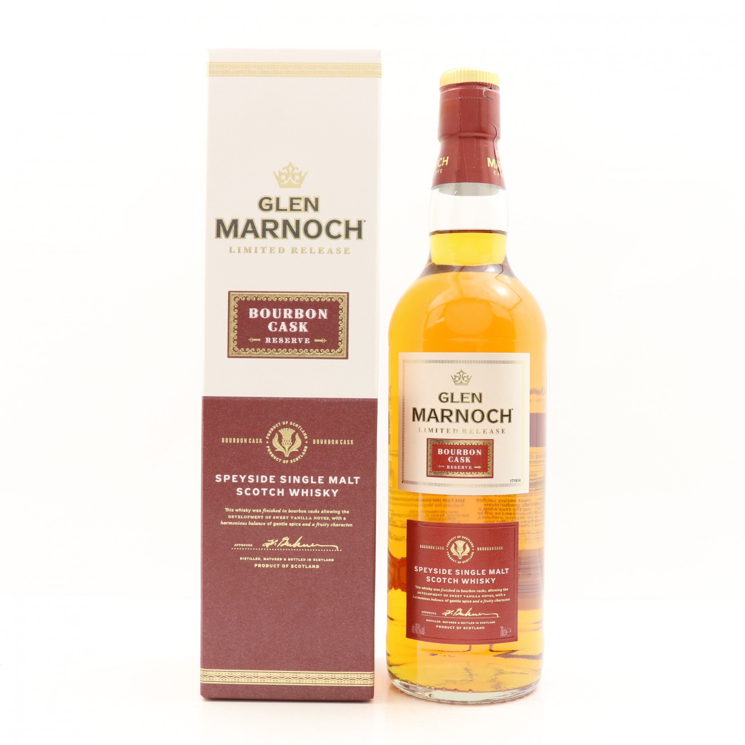 Glen Marnoch Bourbon Cask Reserve | The 118th Auction | Scotch Whisky ...