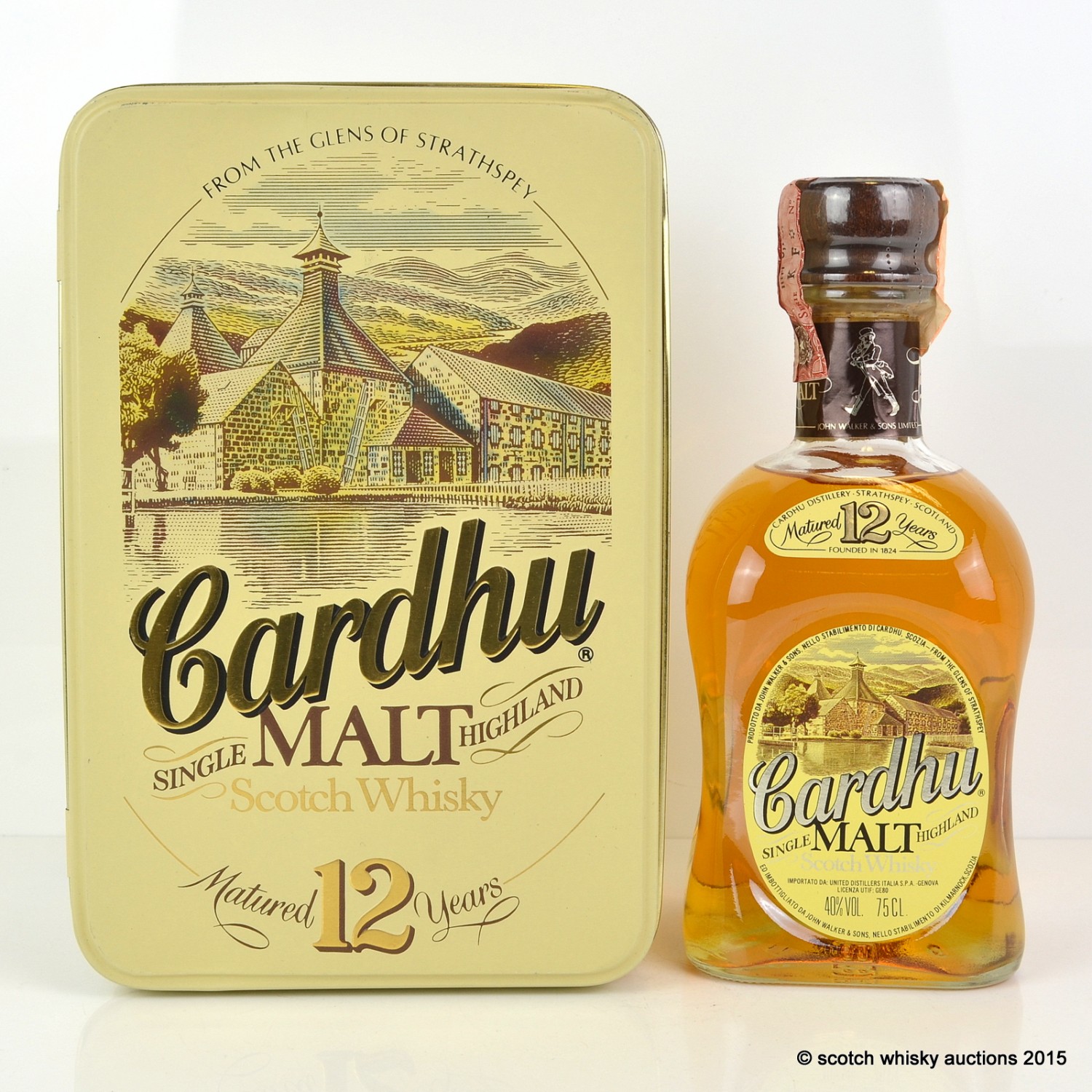 Cardhu 12 Year Old 75cl In Tin | The 51st Auction | Scotch Whisky Auctions