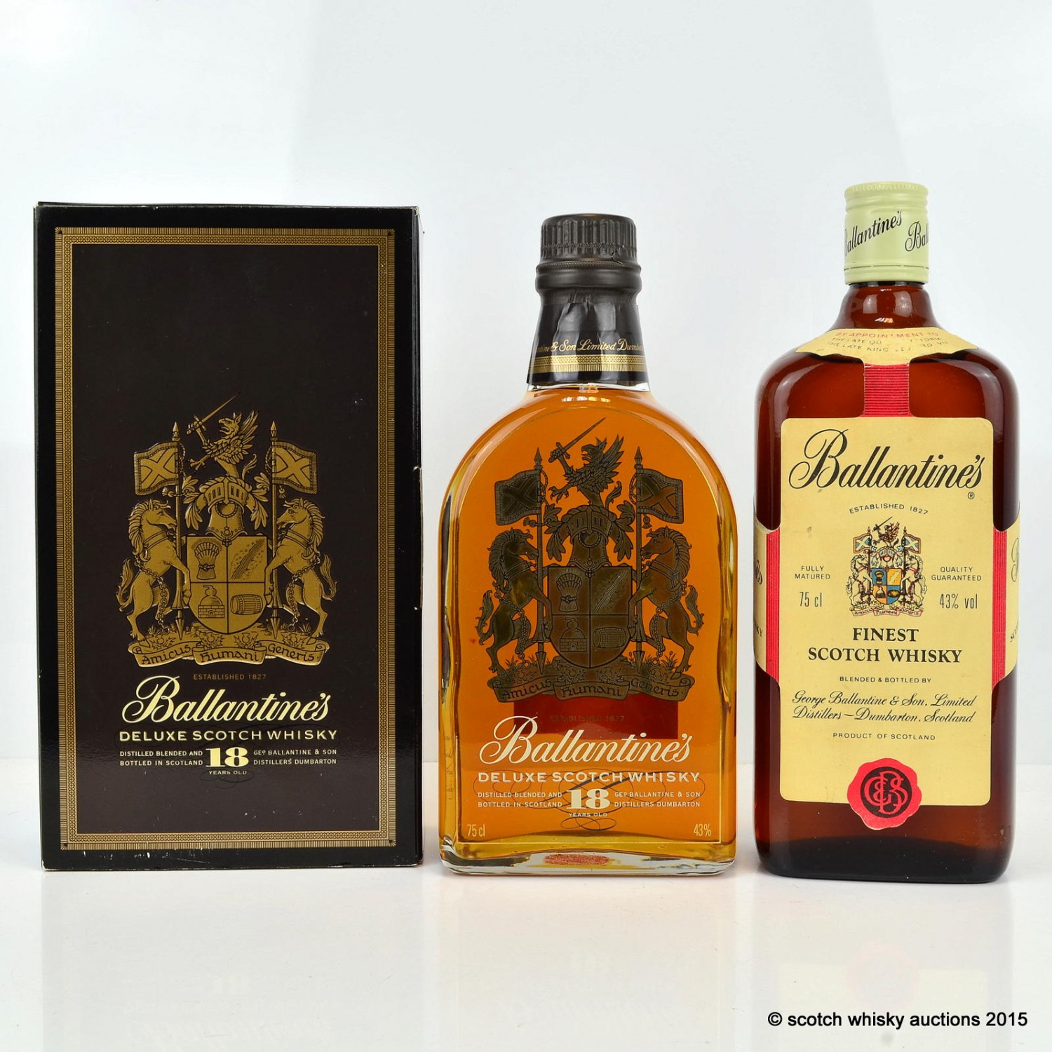 Ballantine's 18 Year Old 75cl & Ballantine's Finest 75cl | The 51st ...