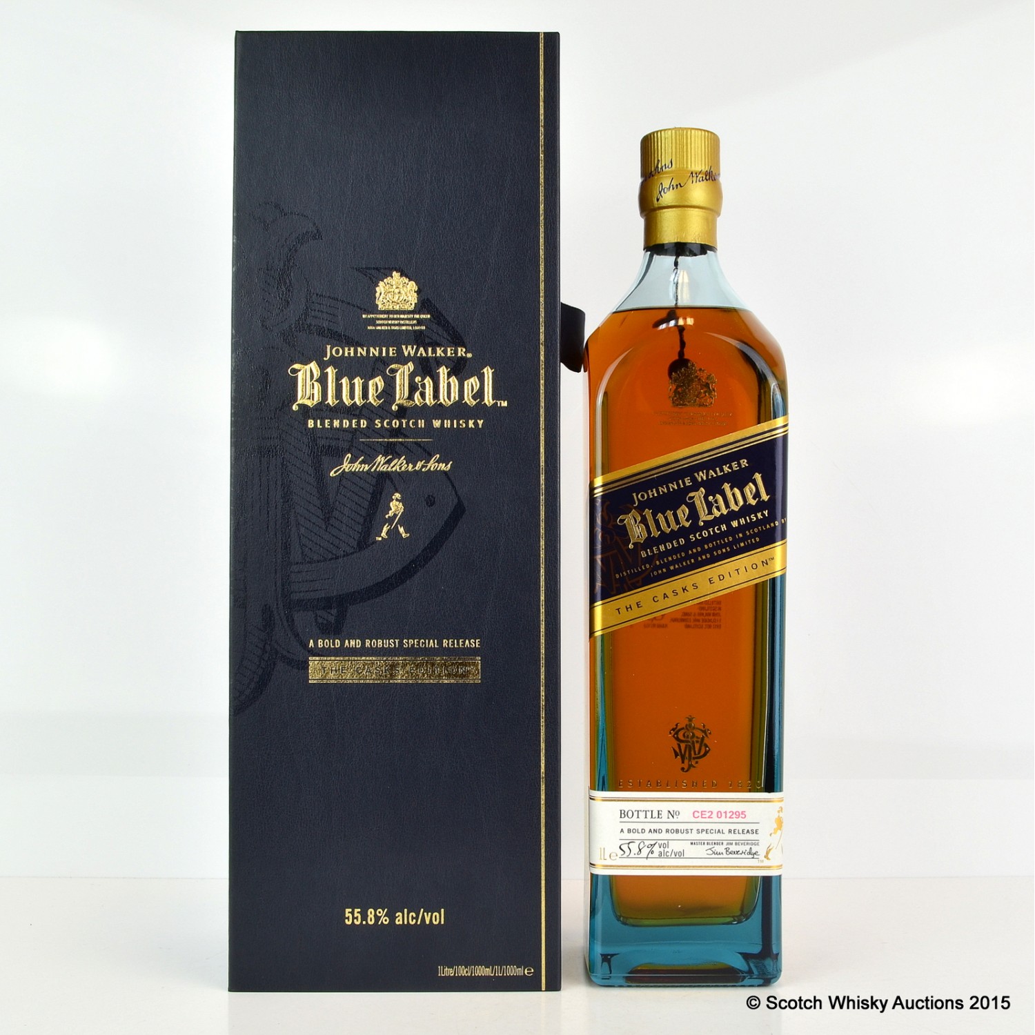 Johnnie Walker Blue Label The Casks Edition 1L | The 55th Auction ...