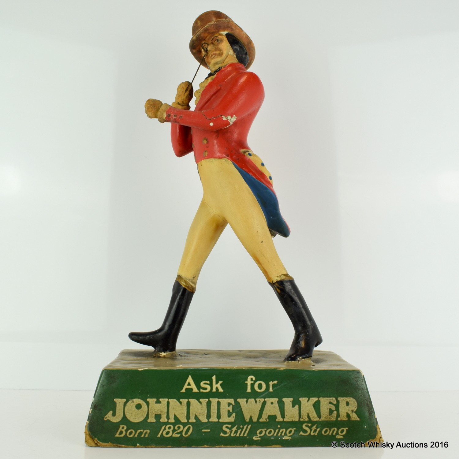 Johnnie Walker Striding Man Figure | The 58th Auction | Scotch Whisky ...