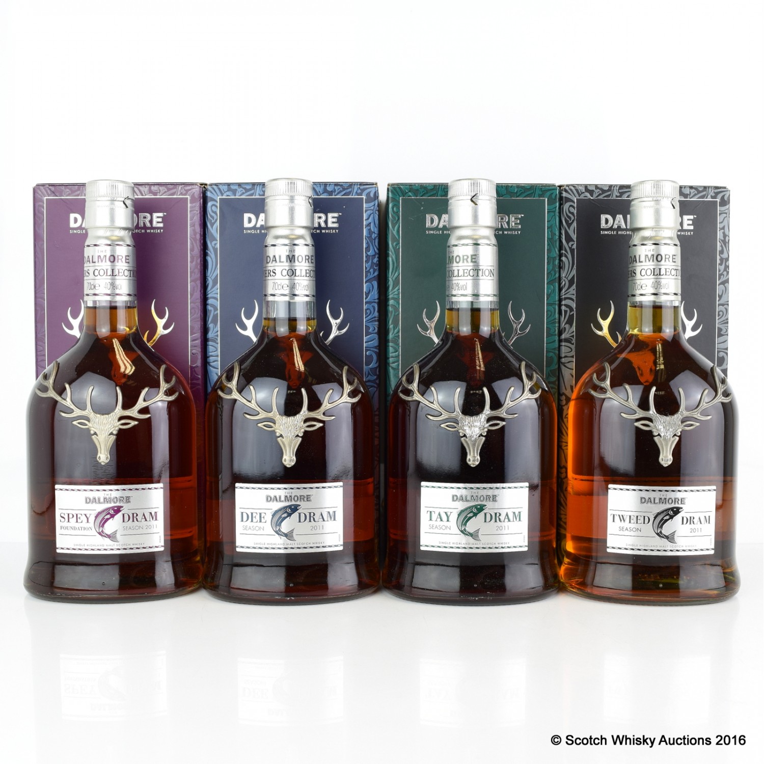 Dalmore Rivers Collection 2011 Season 4 x 70cl | The 59th Auction ...