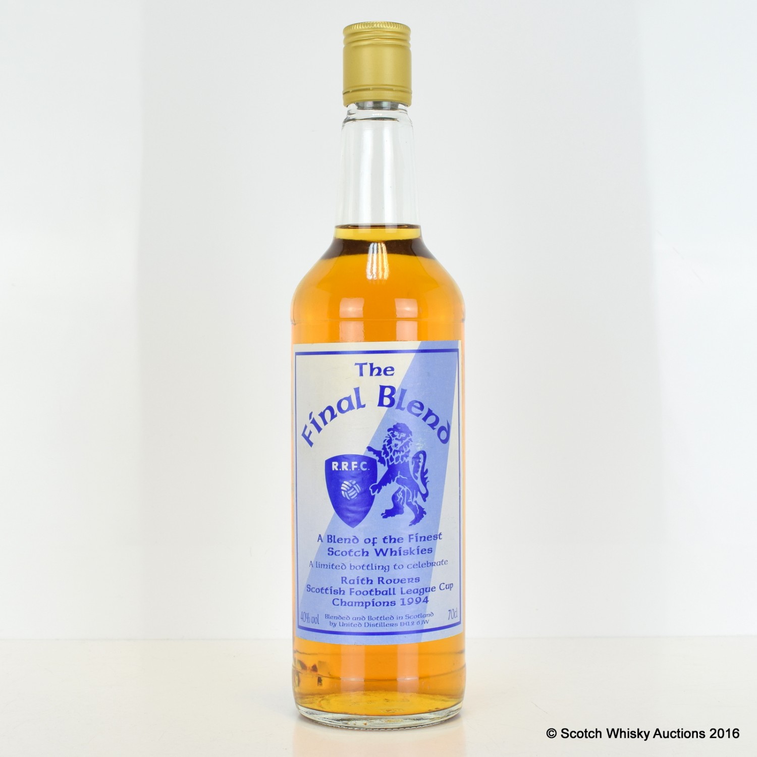 The Final Blend - Celebration of Raith Rovers Scottish Football League ...