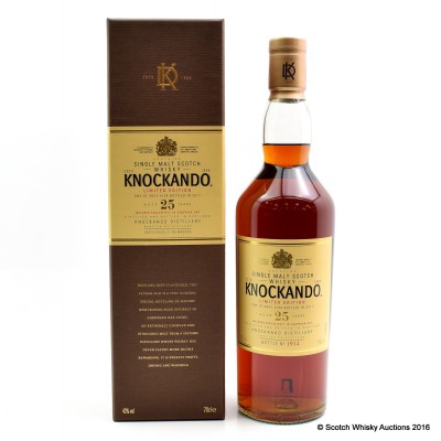 Knockando 25 Year Old | The 61st Auction | Scotch Whisky Auctions