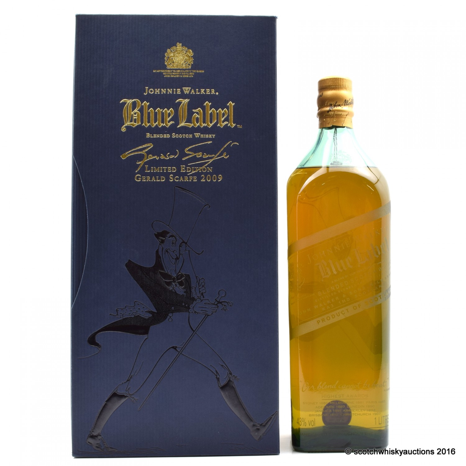 Johnnie Walker Blue Label Gerald Scarfe Edition 1L | The 61st Auction ...